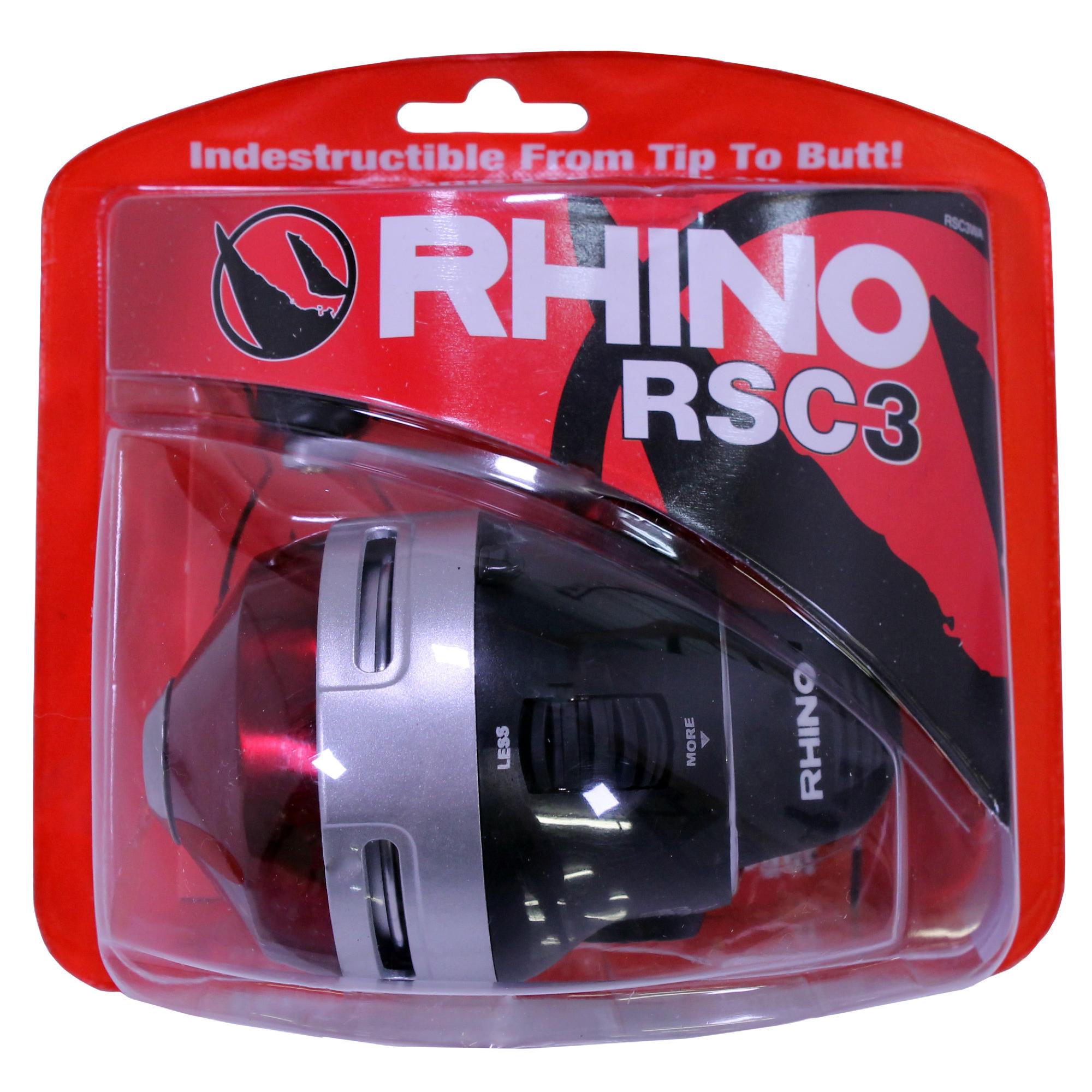 Rhino Spincast Reel, Size 3, 2.9:1 Gear Ratio, 17″ Retrieve Rate ...