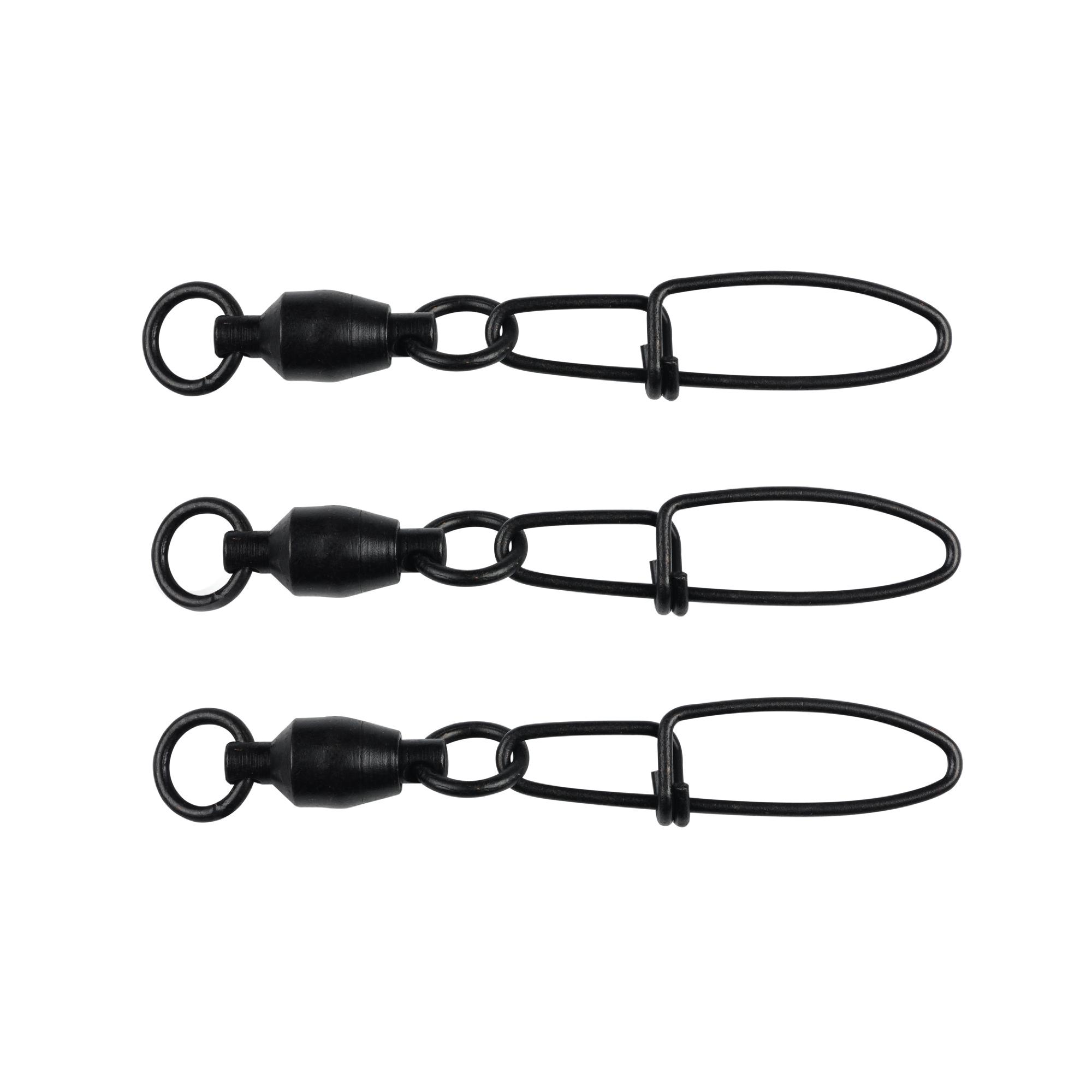 Ball Bearing Cross-Lok Snap-Swivels – Size 2 Tackle, 25 lb Breaking ...
