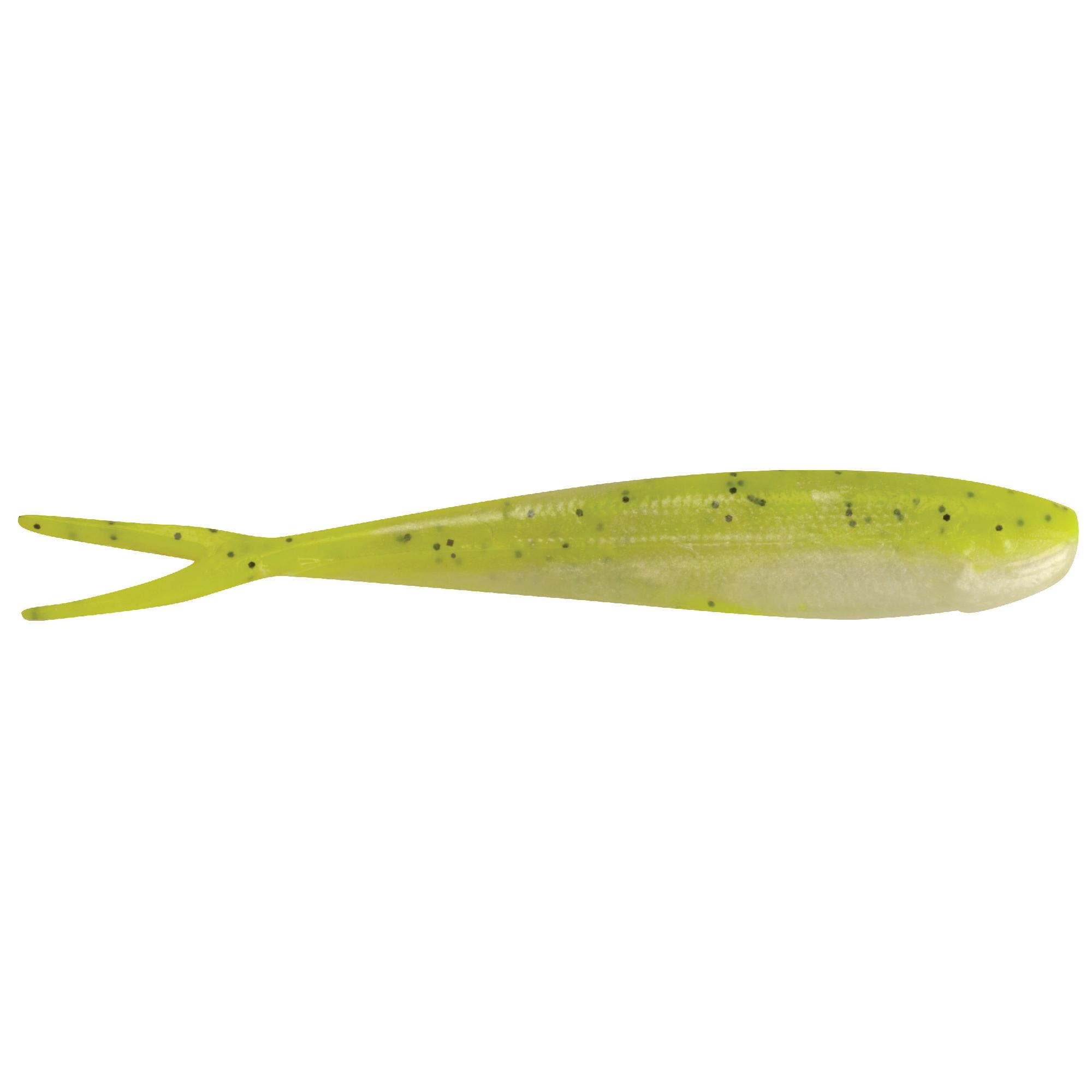 Gulp! Minnow Soft Bait – 4″ Length, Chartreuse Shad, Per 8