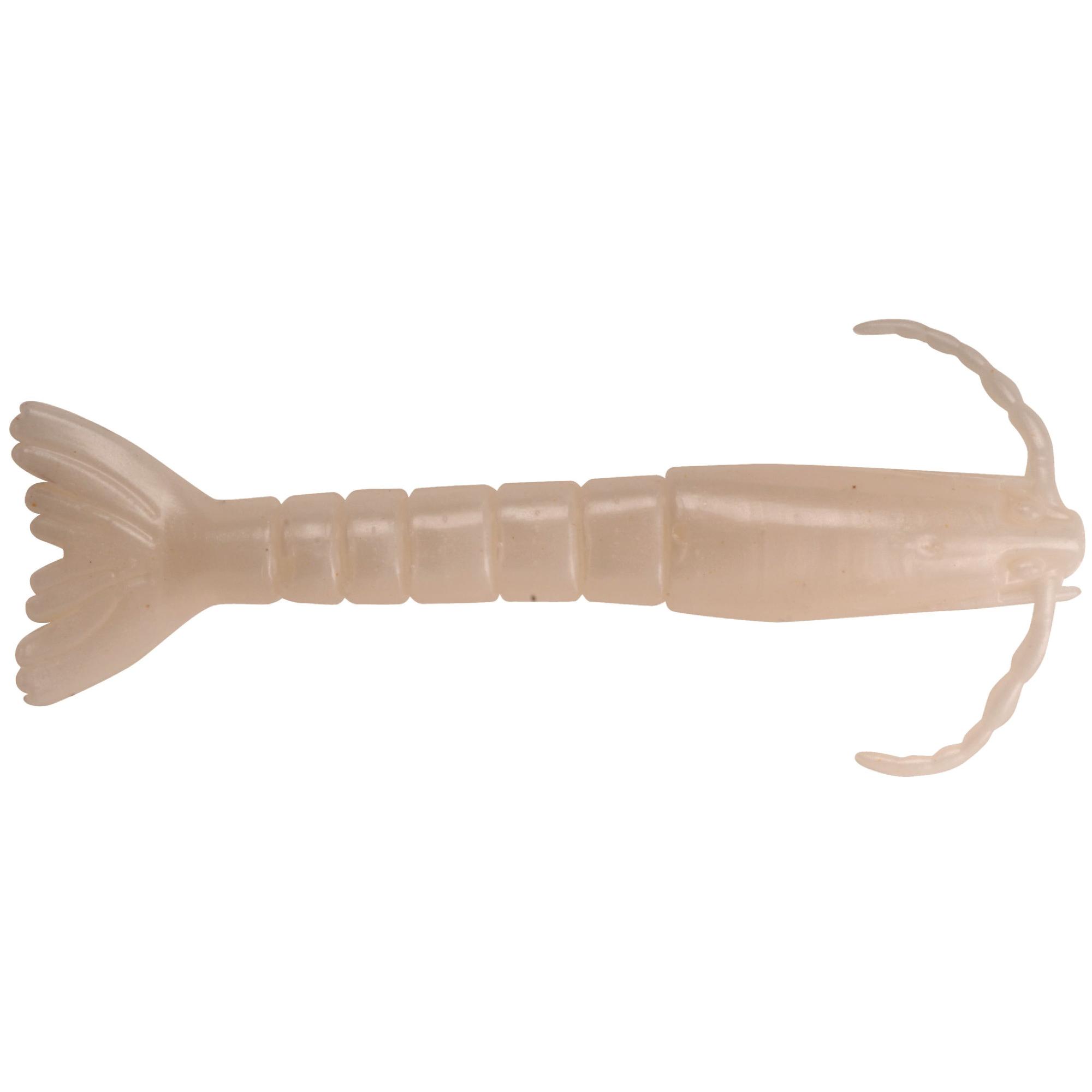 Gulp! Alive! Shrimp Soft Bait – 3″ Length, Pearl White