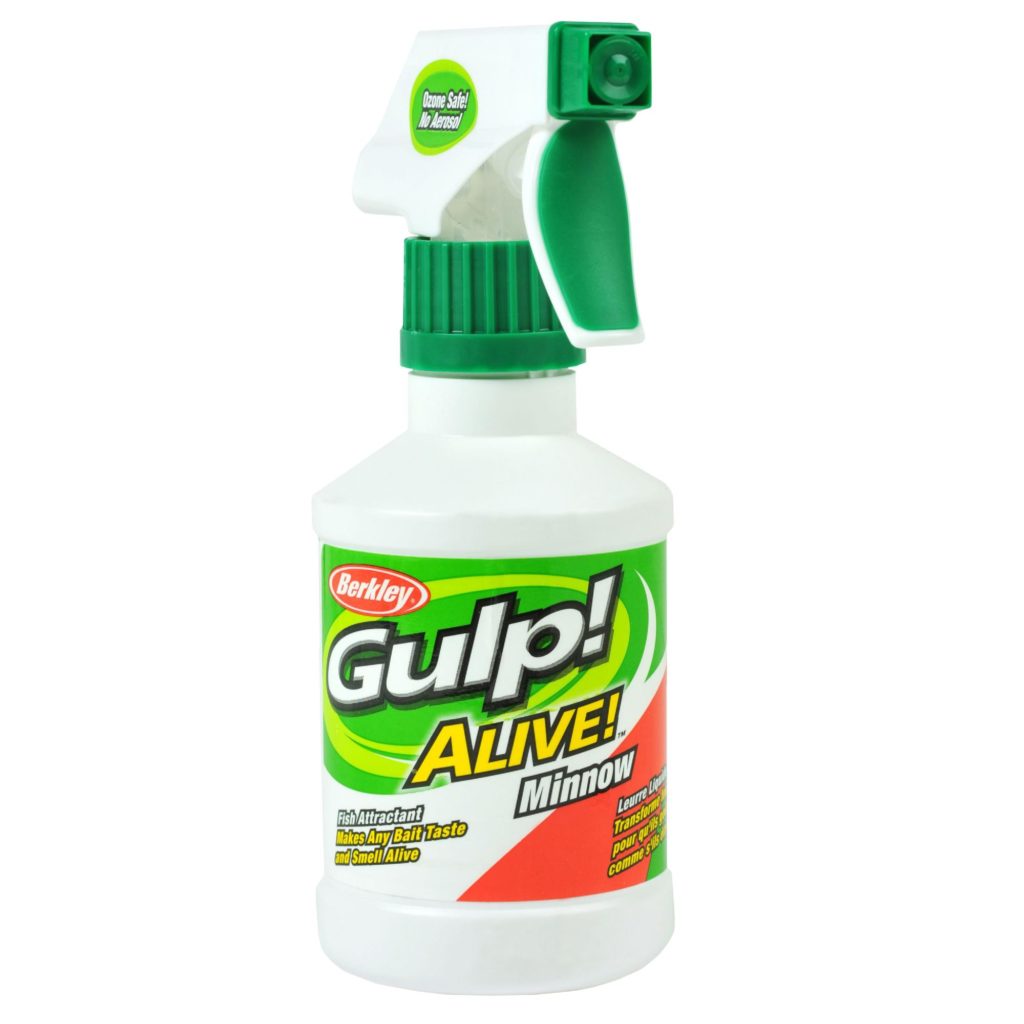 Gulp! Alive! Spray Attractant – Minnow, 8 oz Spray Bottle