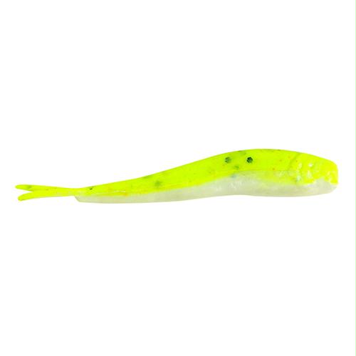 Gulp! Alive! Minnow Soft Bait – 1″ Length, Chartreuse Shad
