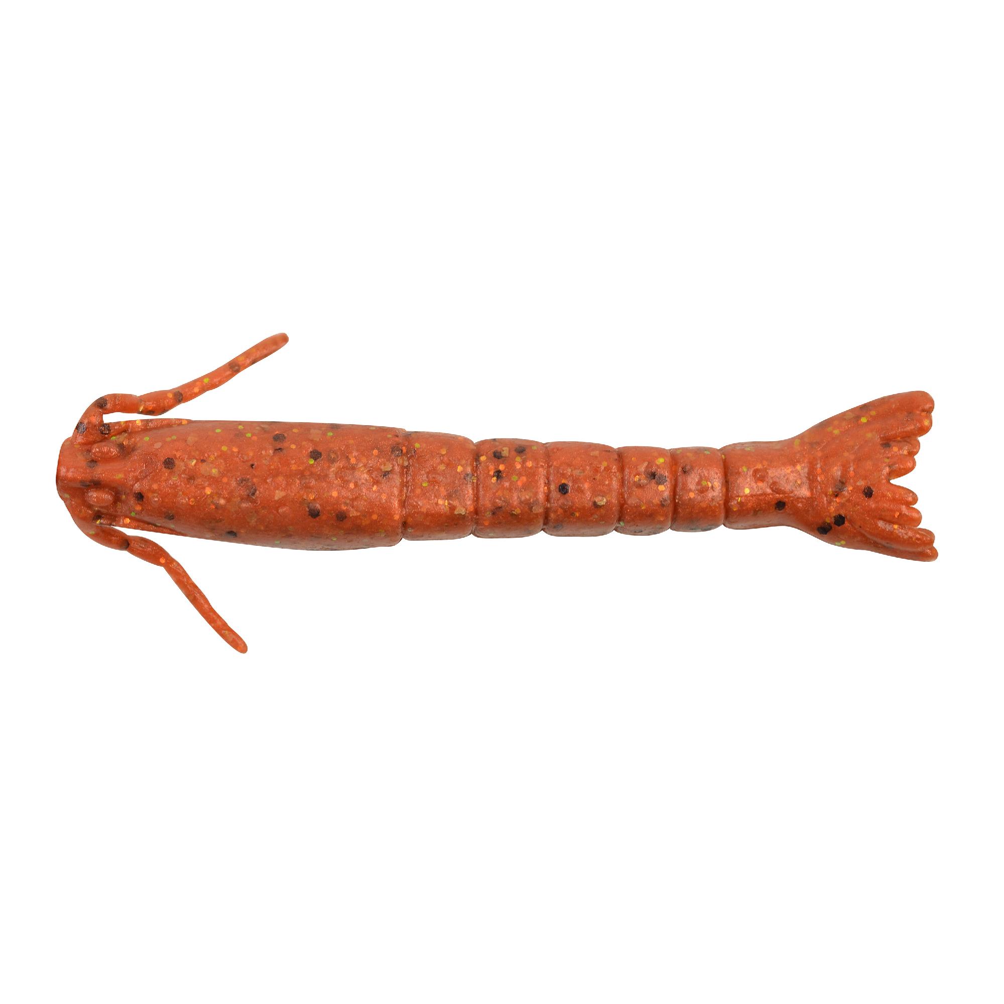 Gulp! Shrimp Soft Bait – 3″ Length, New Penny Fleck, Per 6