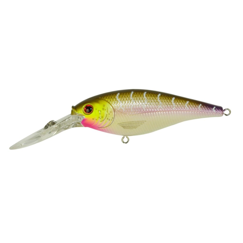 Flicker Shad Hard Bait – 1 1-2″ Length, 6′-8′ Swimming Depth, 2 Hooks ...