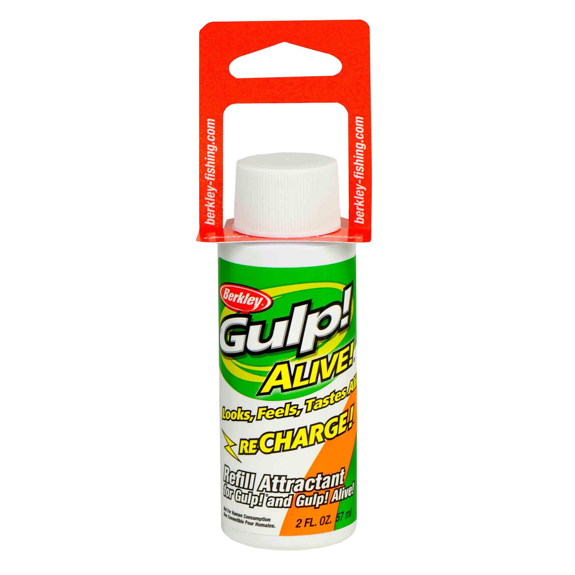 Gulp! Alive Recharge Liquid Attractant – Natural Scent-Flavor, 2 oz Bottle