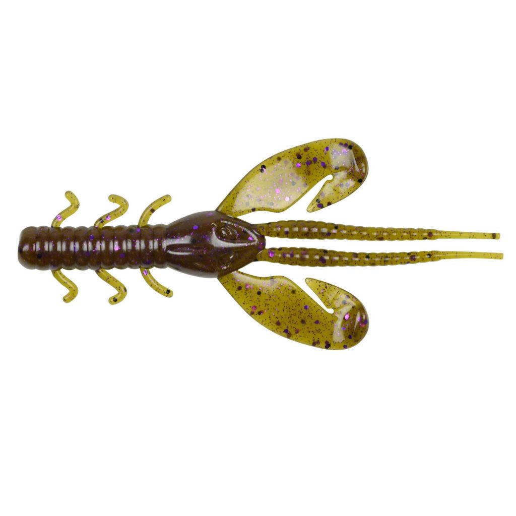 Havoc Rocket Craw Soft Bait – 4″ Length, June Bug, Per 8