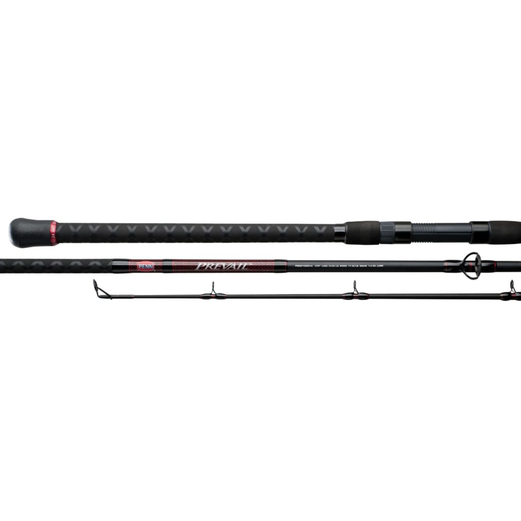 Prevail Surf Casting Rod – 12′ Length, 2 Piece Rod, 20-40 lb Line Rate ...