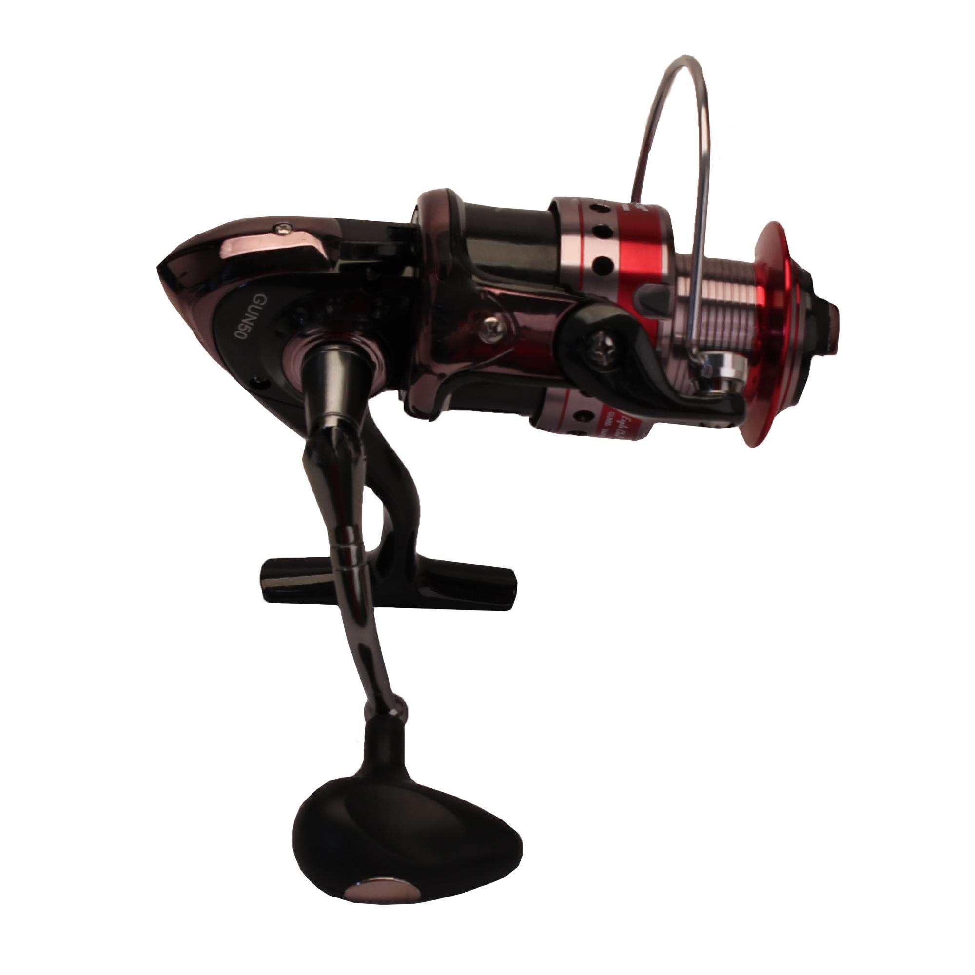 Gunnison Spinning Reel – Size 50, 5.1:1 Gear Ratio, 7+1 Bearings