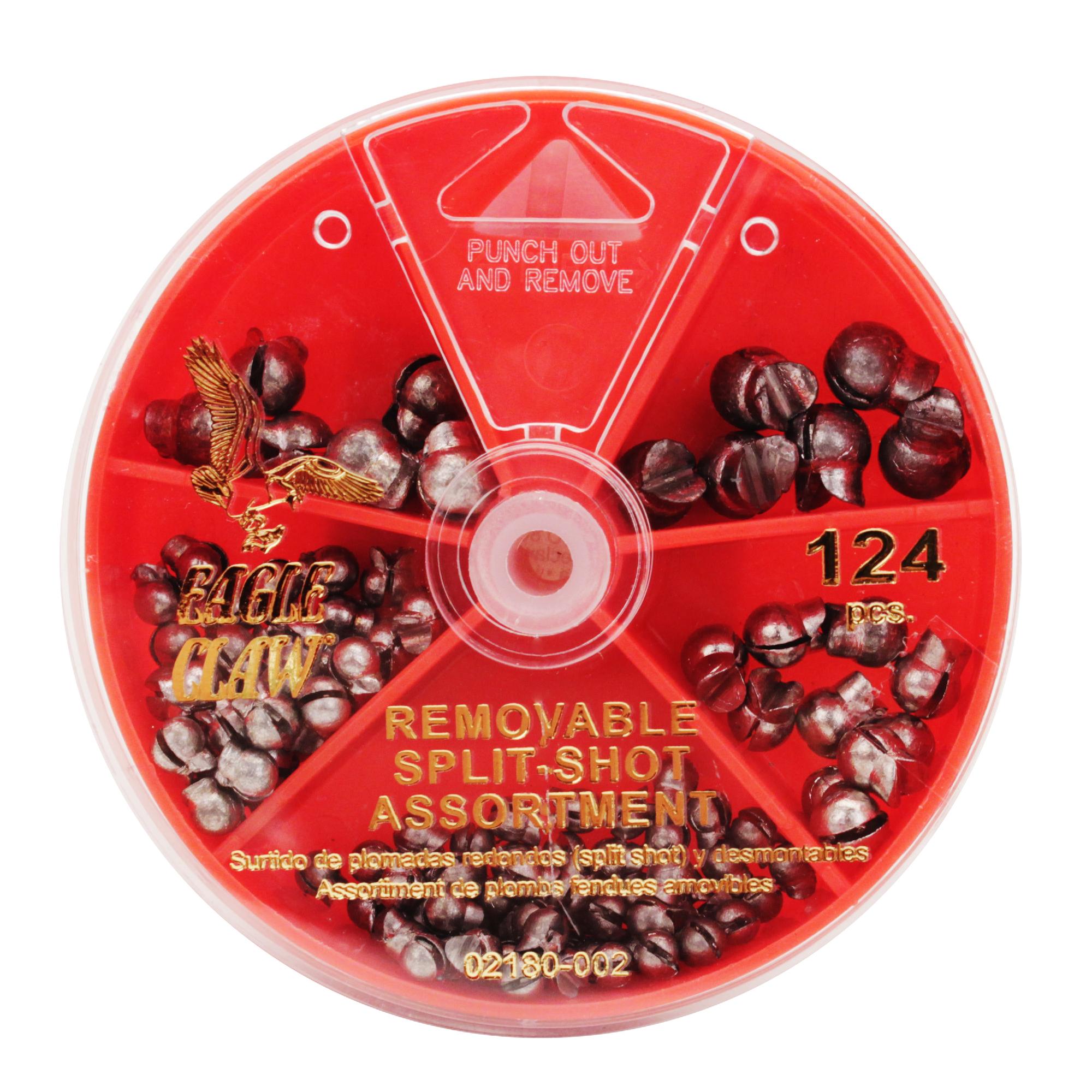 Sinker Assortment – Removable Split-Shot (Per 124)