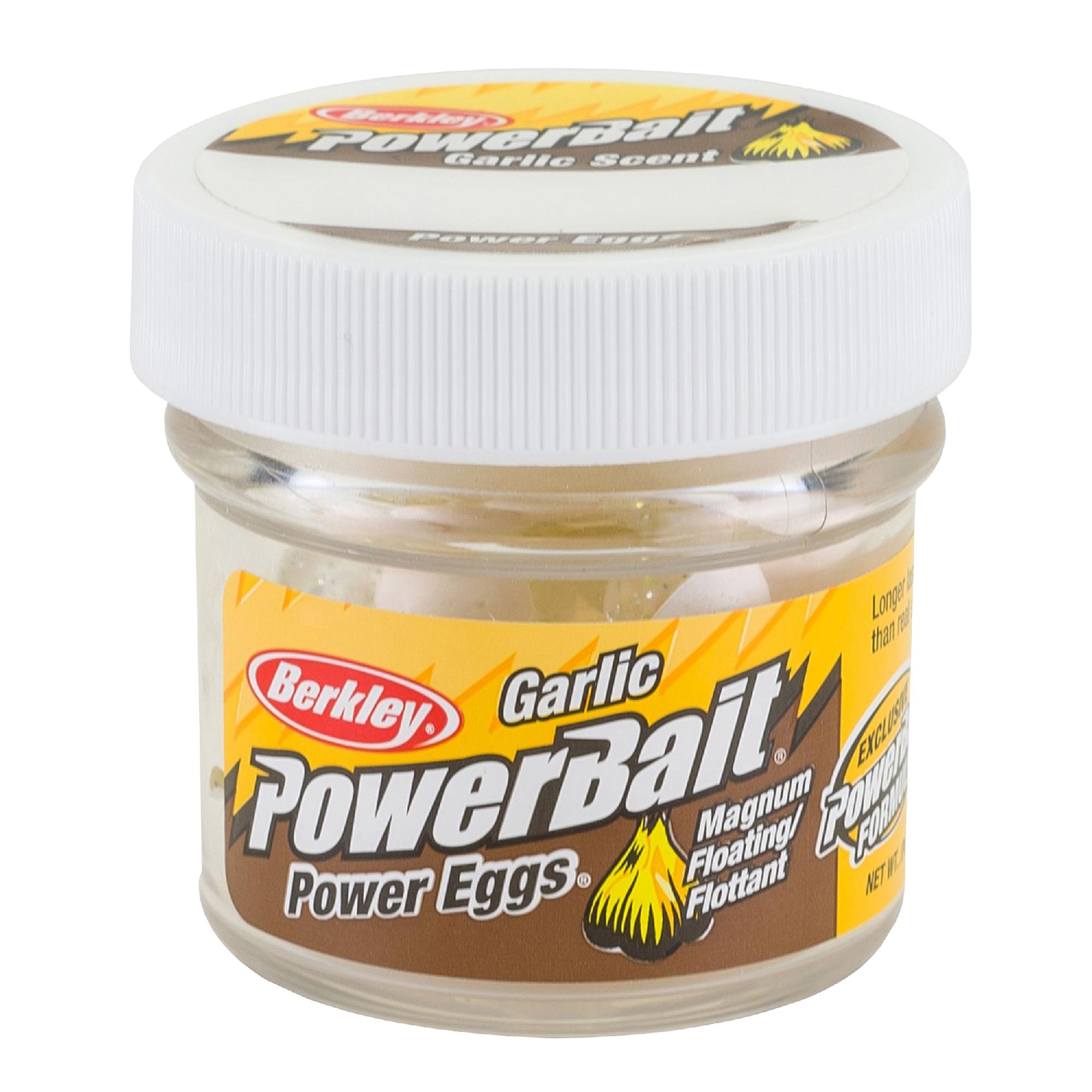 PowerBait Power Clear Eggs Floating Dough Bait Garlic Scent-Flavor ...