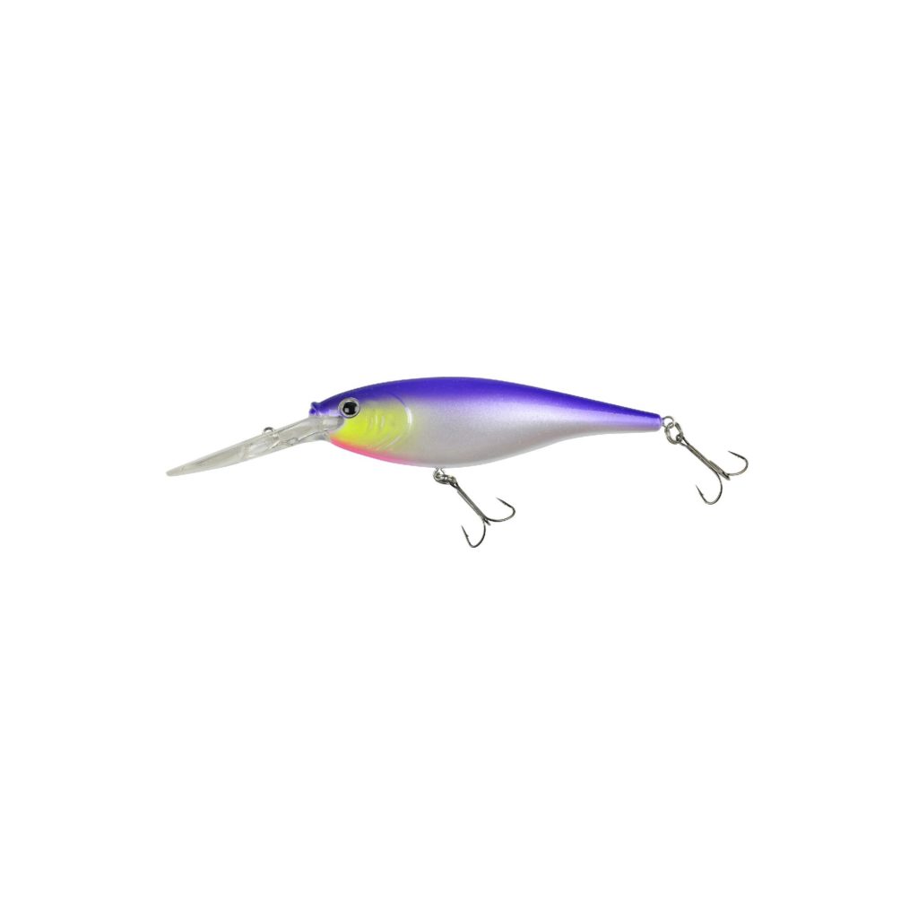 Flicker Shad Hard Bait – 2″ Length, 9′-11′ Swimming Depth, 2 Hooks ...