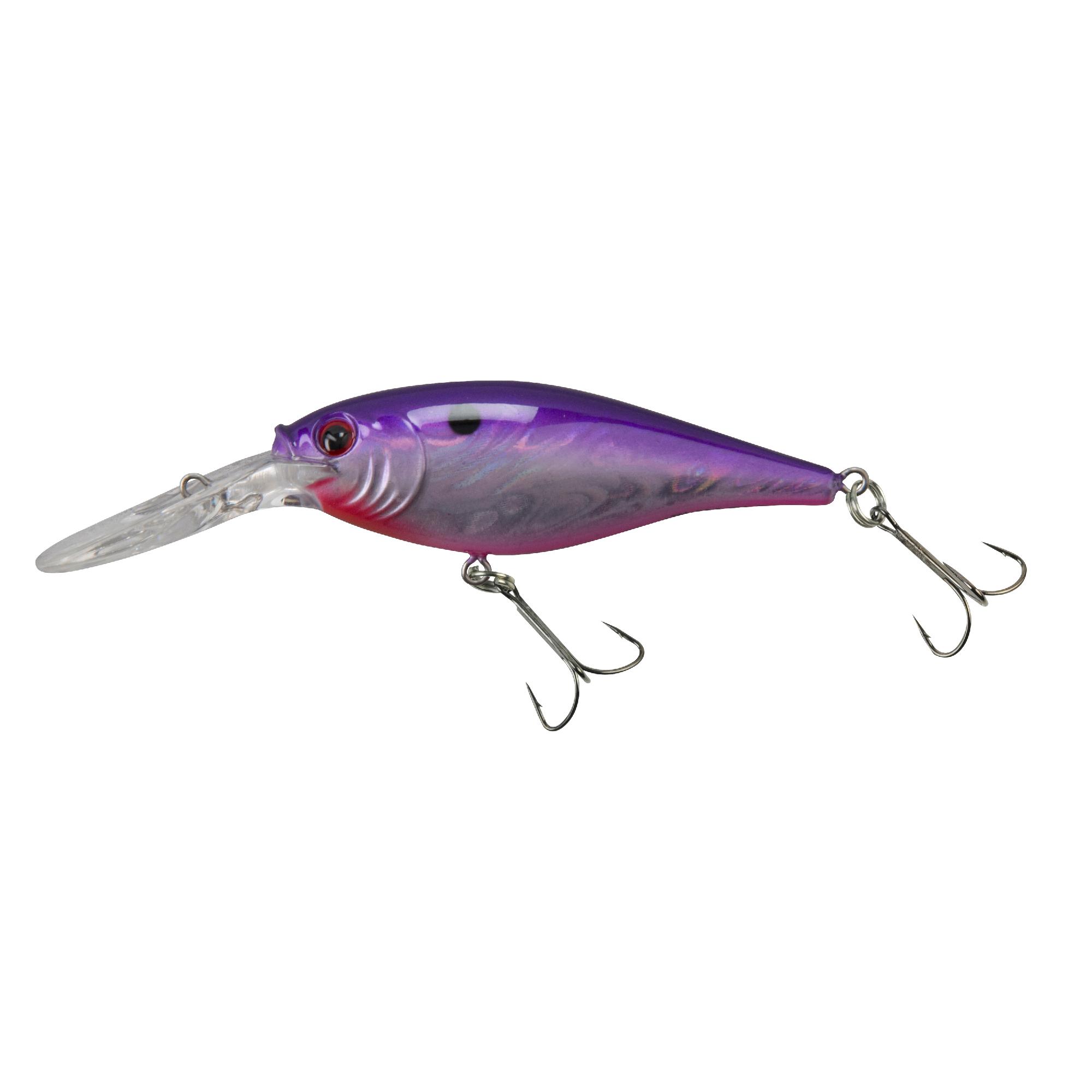 Flicker Shad Pro Slick Hard Bait – 2″ Length, 9′-11′ Swimming Depth:, 2 ...