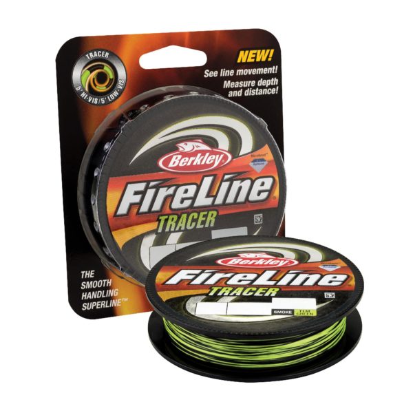 FireLine Fused Tracer Superline Line Spool – 125 Yards, 0.015″ Diameter ...