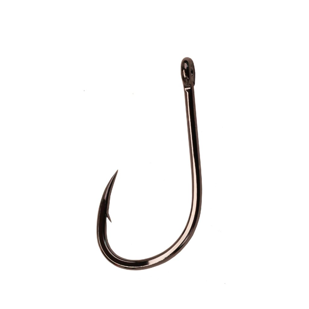 Octopus Hook – Size 8-0, Straight Eye, 4x Strong, Offshore, NS Black, Per 6