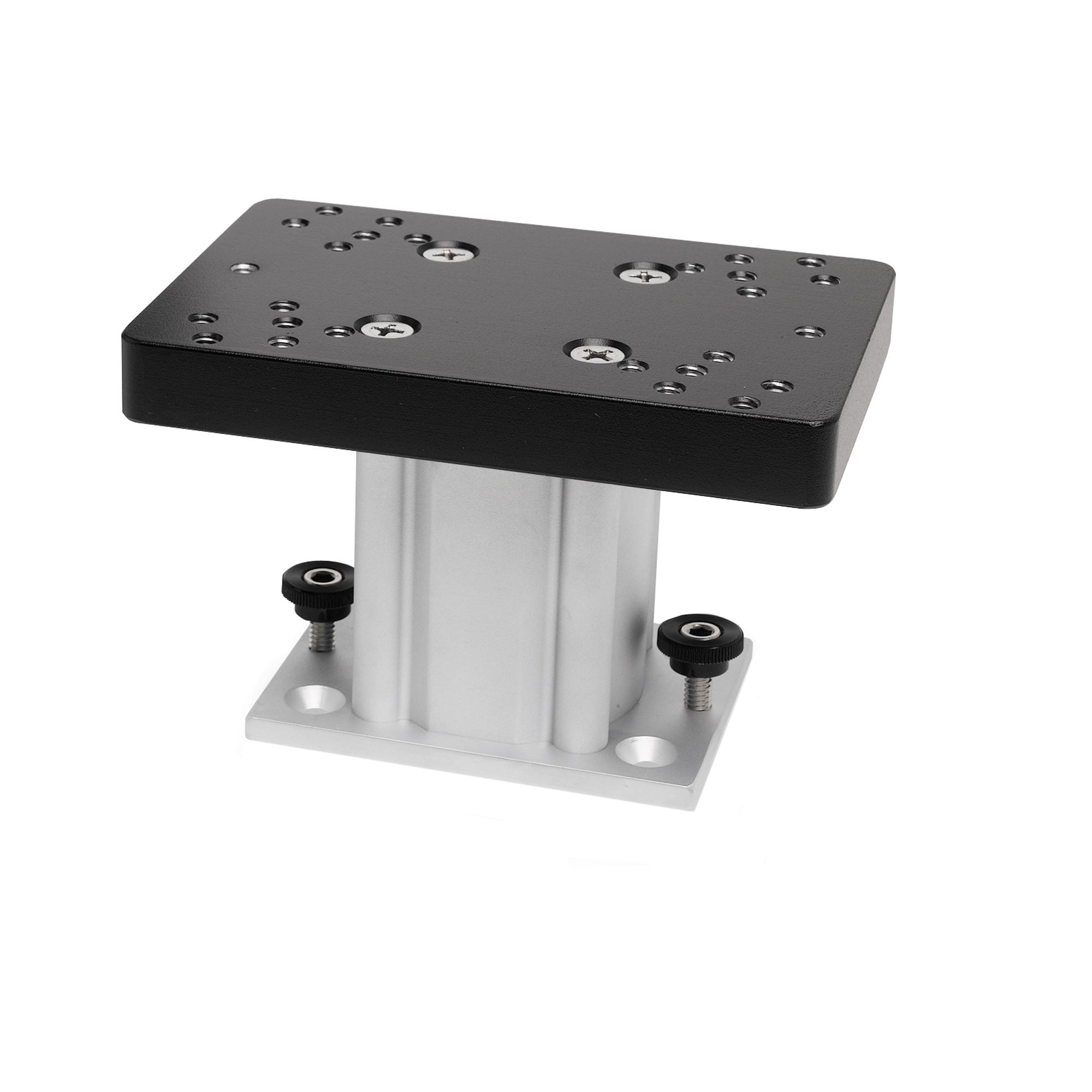 Aluminum Fixed Base Pedestal Mount – 4″