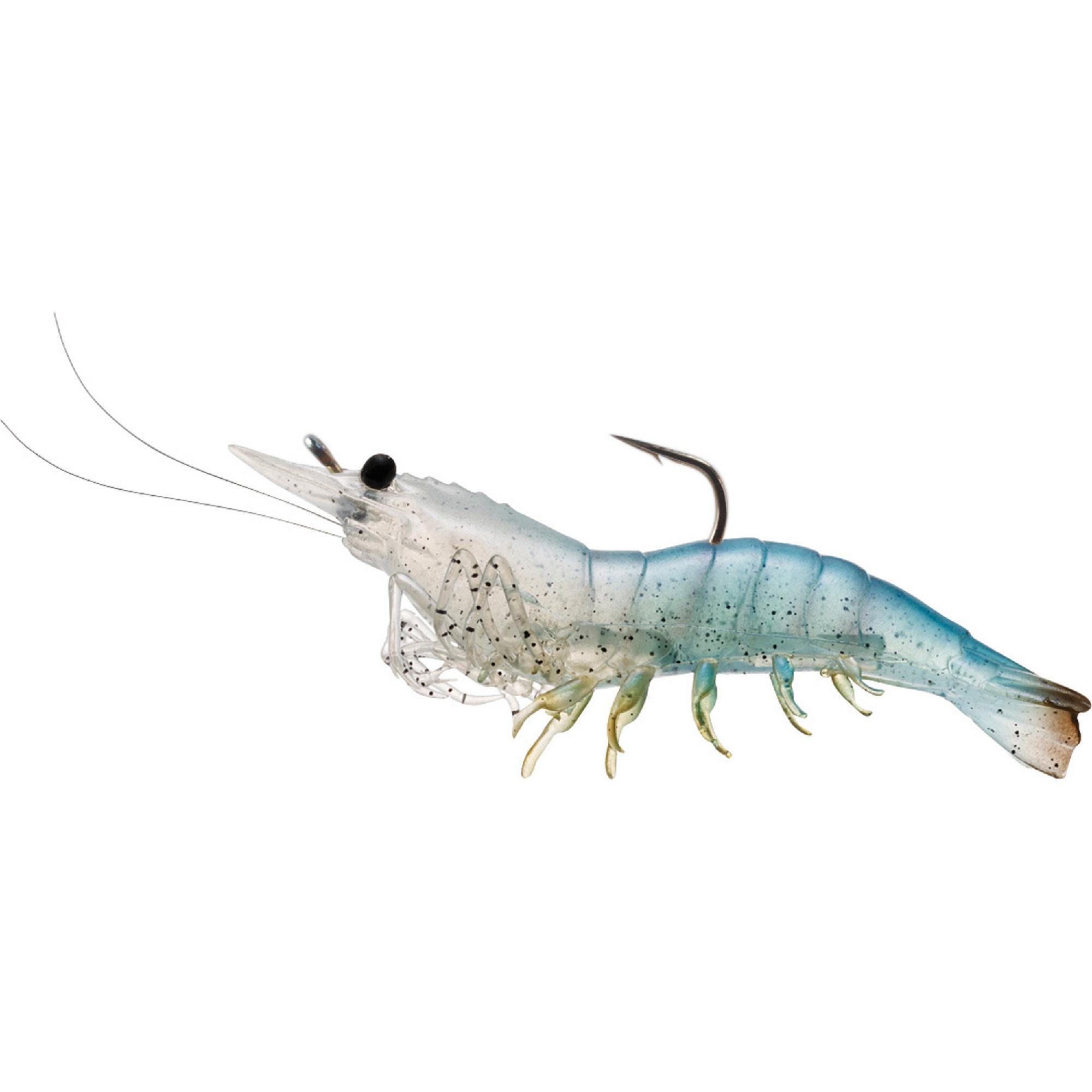 Rigged Shrimp Soft Plastic – Saltwater, 4″, #2-0 Hook, Variable Depth ...