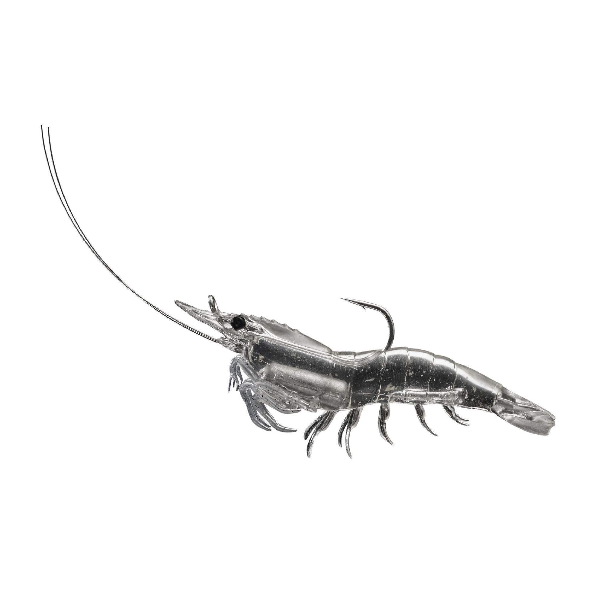 Rigged Shrimp Soft Plastic – Saltwater, 4″, #2-0 Hook, Variable Depth ...