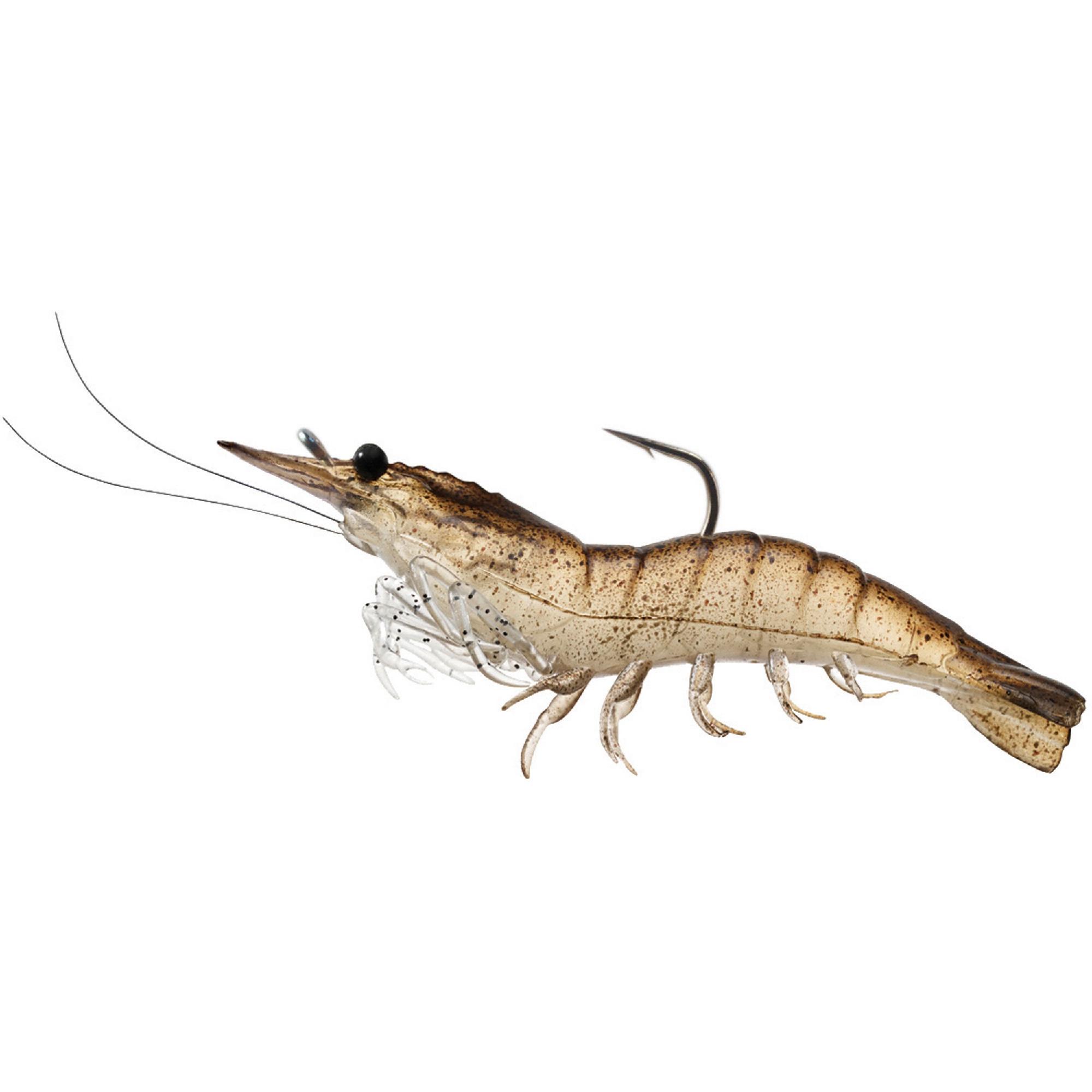 Rigged Shrimp Soft Plastic – Saltwater, 4″, #2-0 Hook, Variable Depth ...