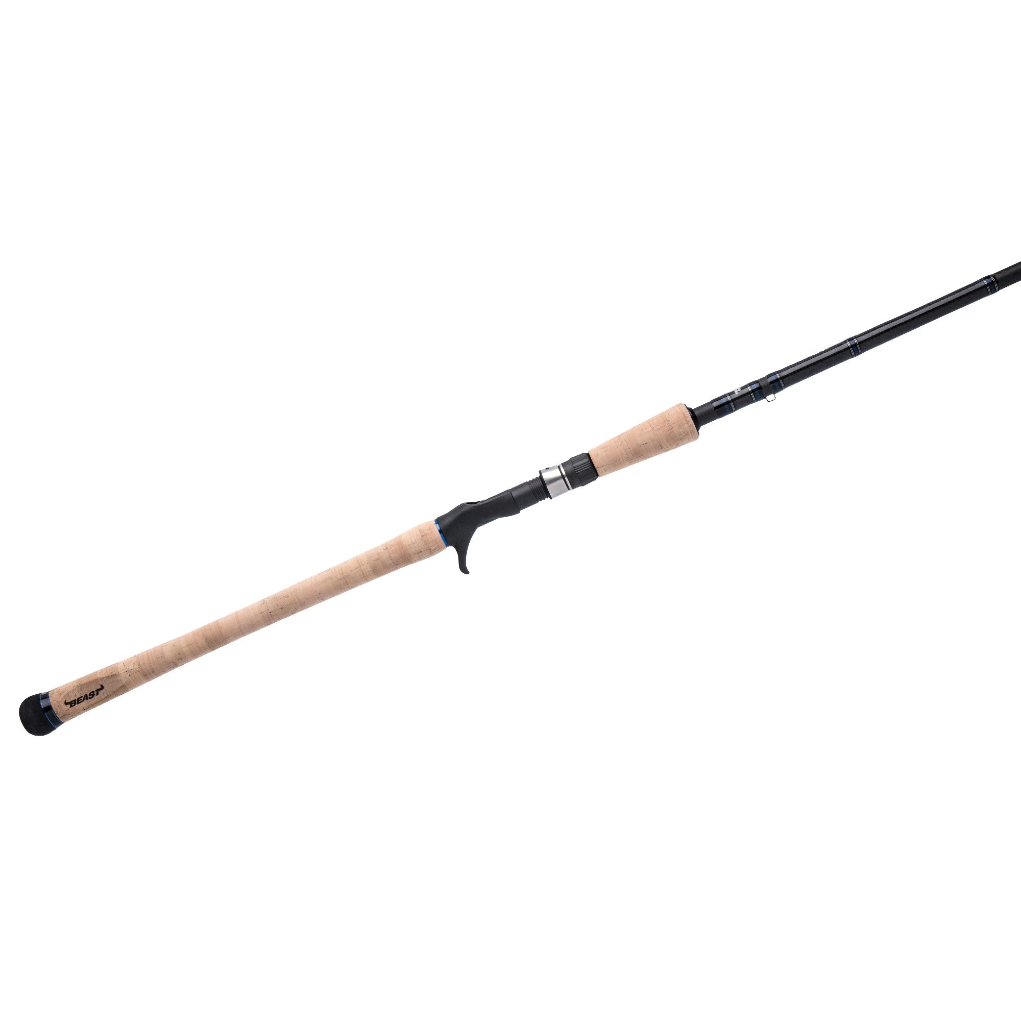 Fantasista Beast Casting Rod – 8’8″ Length, 2 Piece Rod, 40-60 lb Line ...