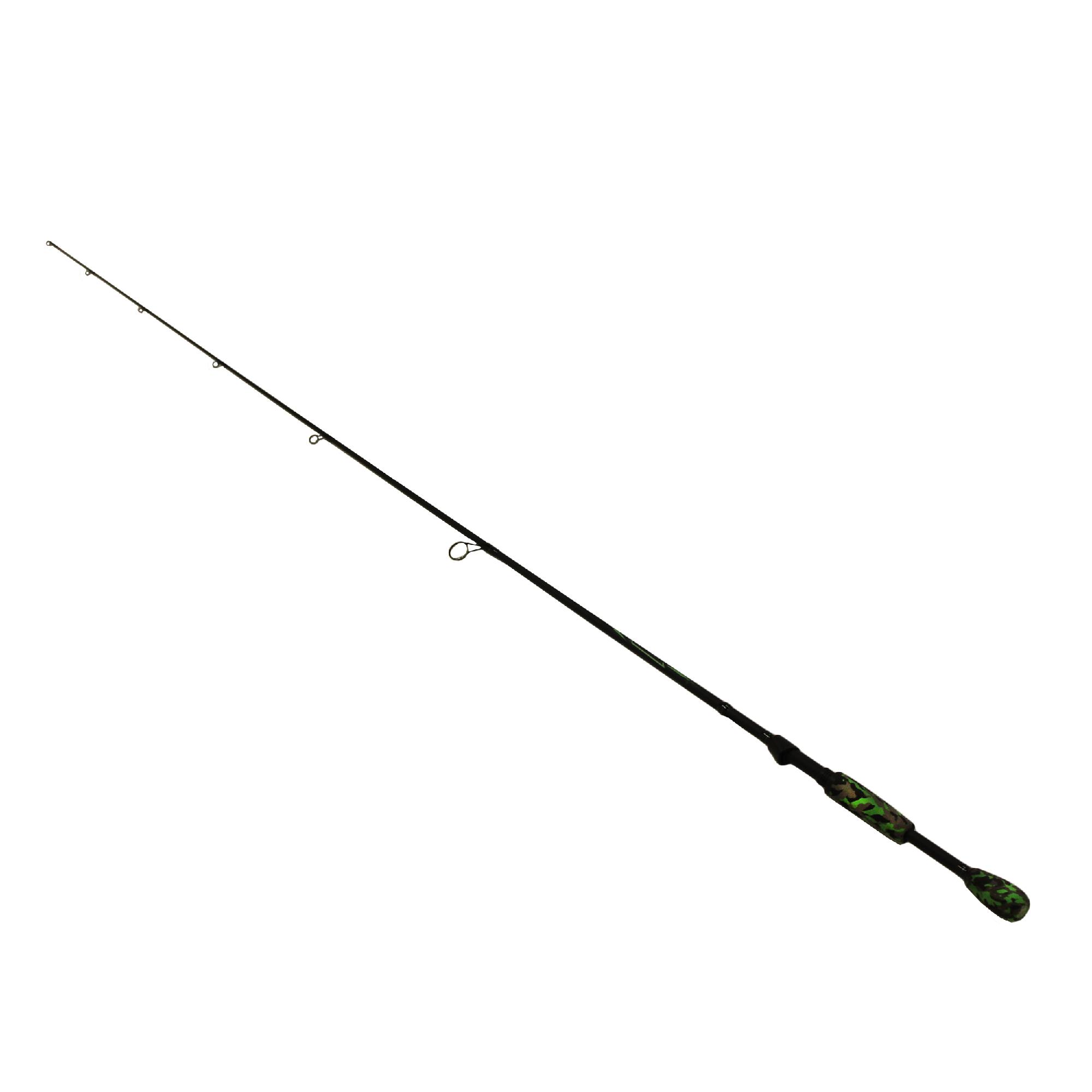 AMP Spinning Rod – 6’6″ Length, 1 Piece Rod, 8-14 lb Line Rate, 1-4-5-8 ...