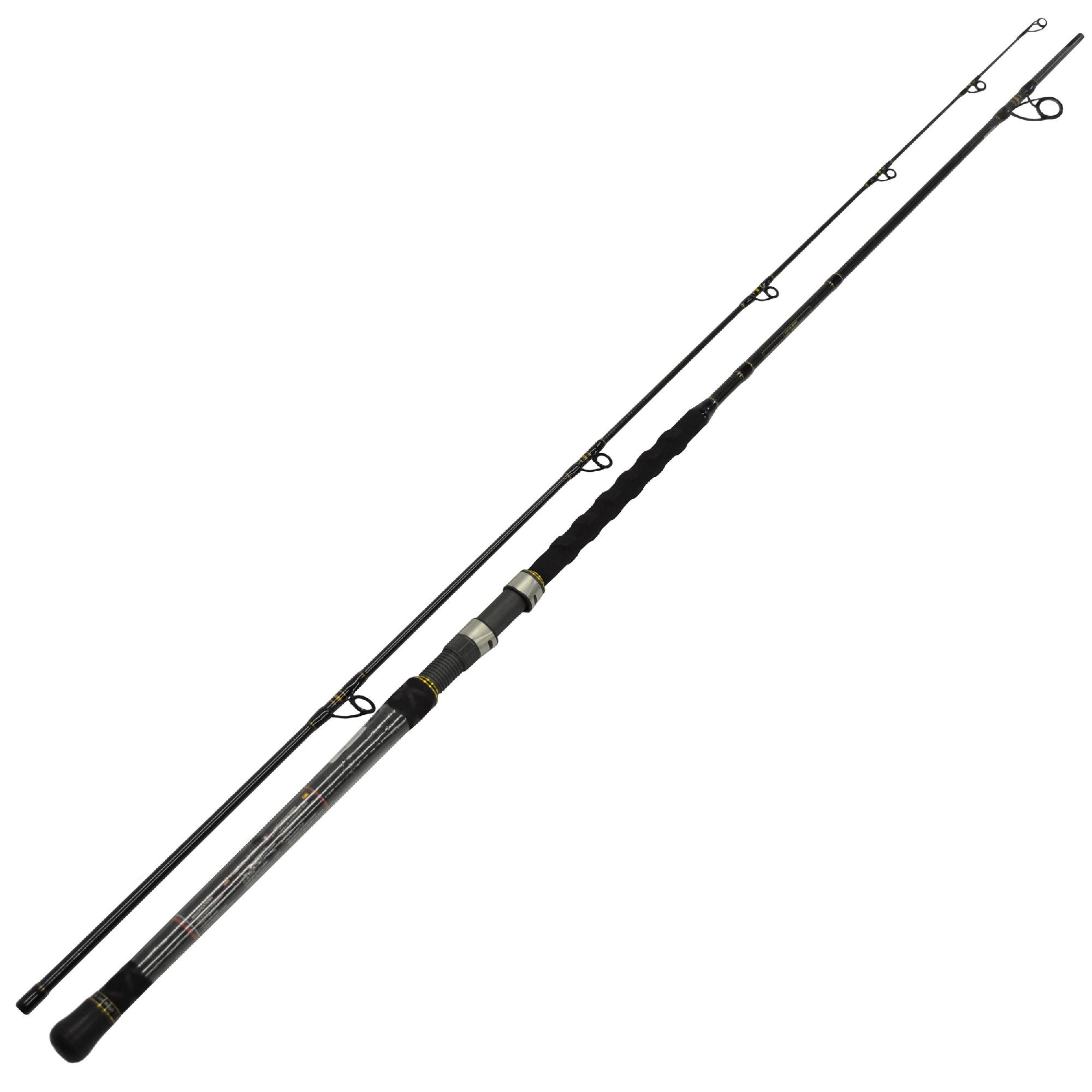 Carnage II Surf Spinning Rod – 8′ Length, 2 Piece Rod, 15-30 lb Line ...