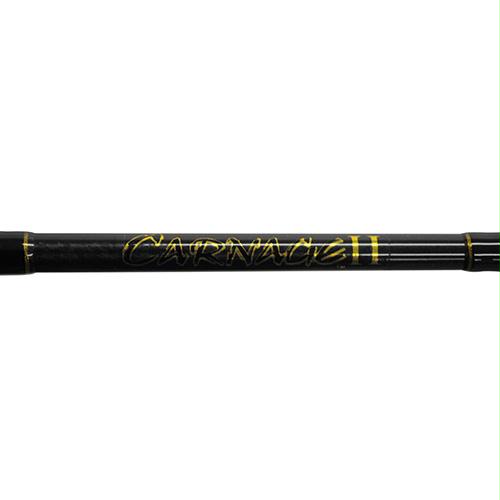 Carnage II Surf Spinning Rod – 8′ Length, 2 Piece Rod, 15-30 lb Line ...