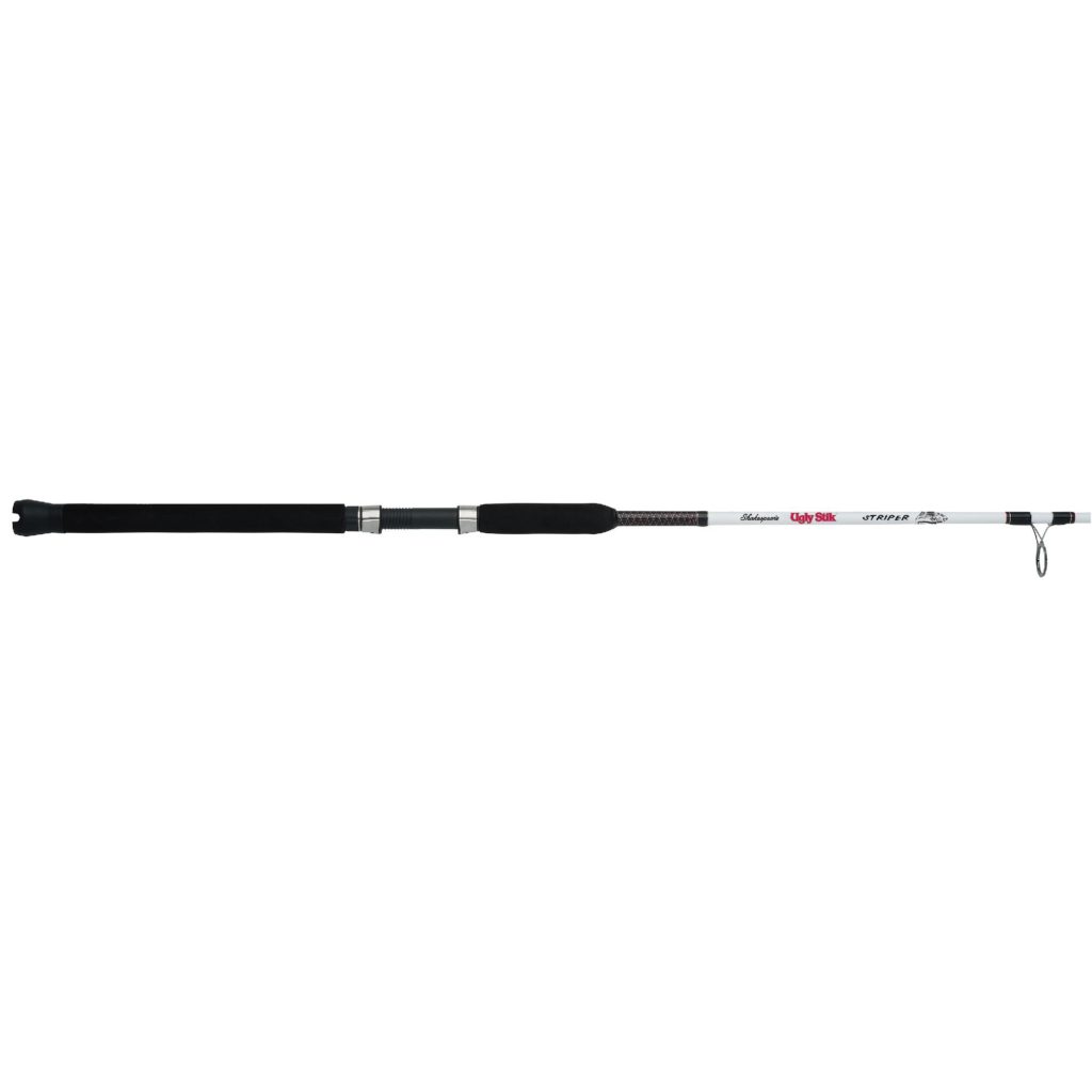 Ugly Stik Striper Casting Rods – 7′ Length, 1 Piece Rod, Medium-Light ...