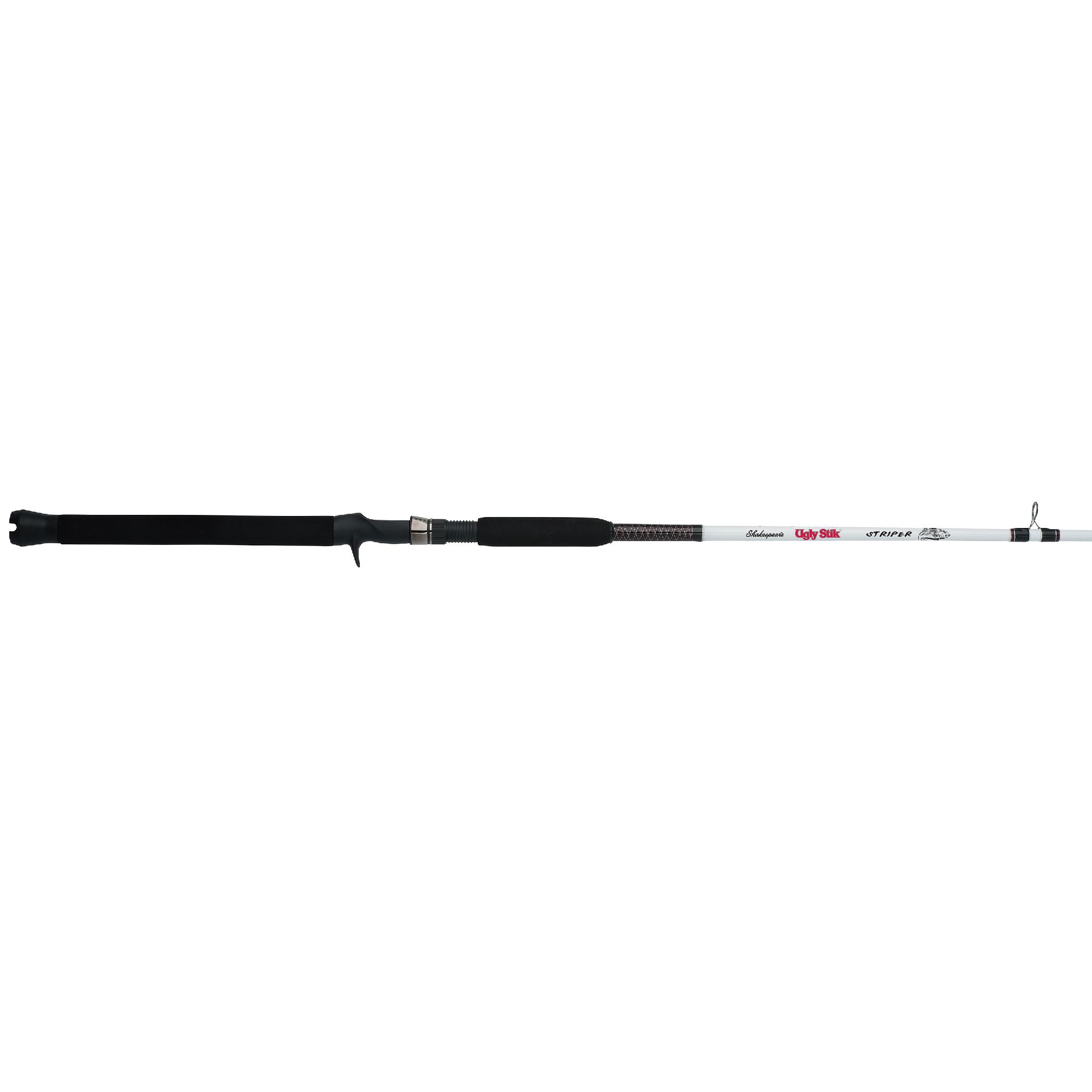 Ugly Stik Striper Spinning Rods 7′ 1pc Rod, Medium-Heavy, Moderate Fast ...