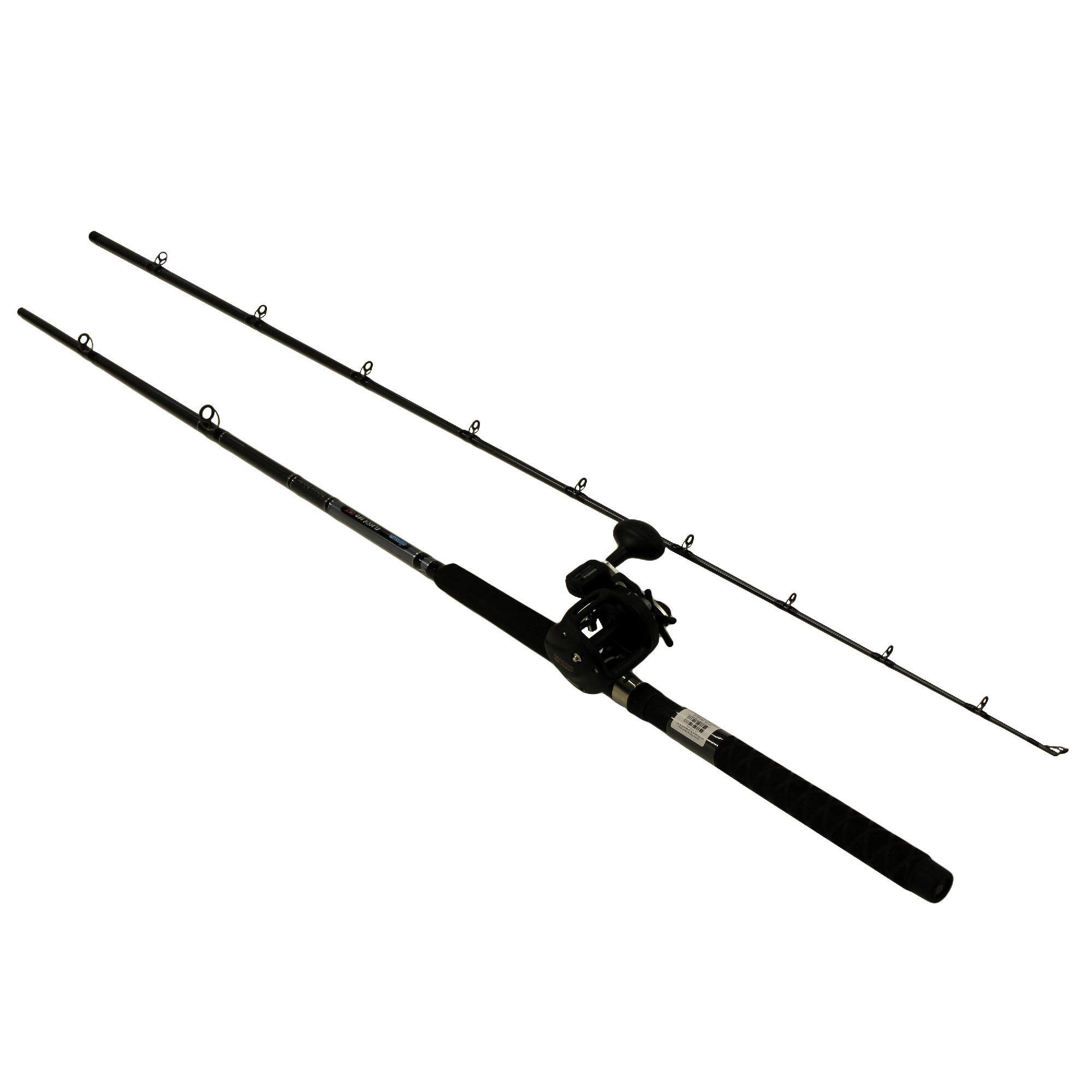 Great Lakes Trolling Combo – 9′ Length, 2 Piece Rod, Medium-Heavy ...