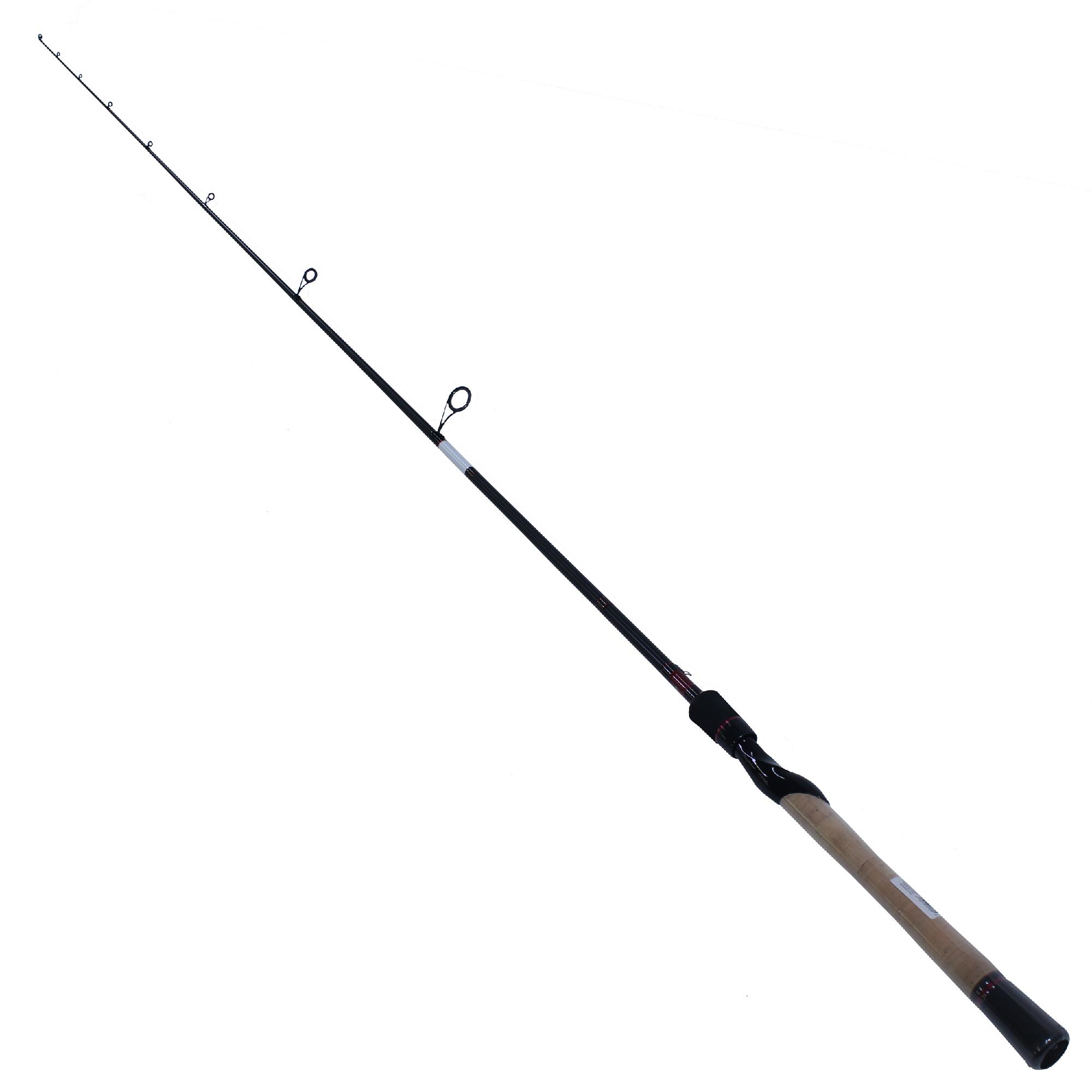 Fuego Spinning Rod – 7’2″ Length, 1pc Rod, 8-17 lb Line Rate, 1-4-1 oz ...