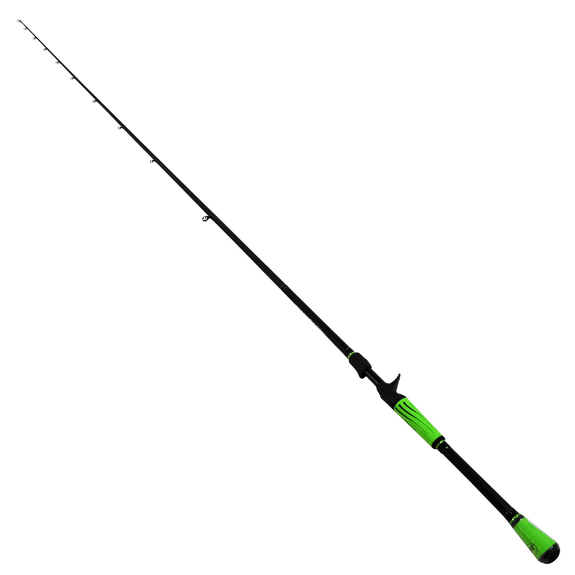 Mach Speed Stick Casting Rod – 7’3″ Length, 1 Piece Rod, 14-50 lb Line ...