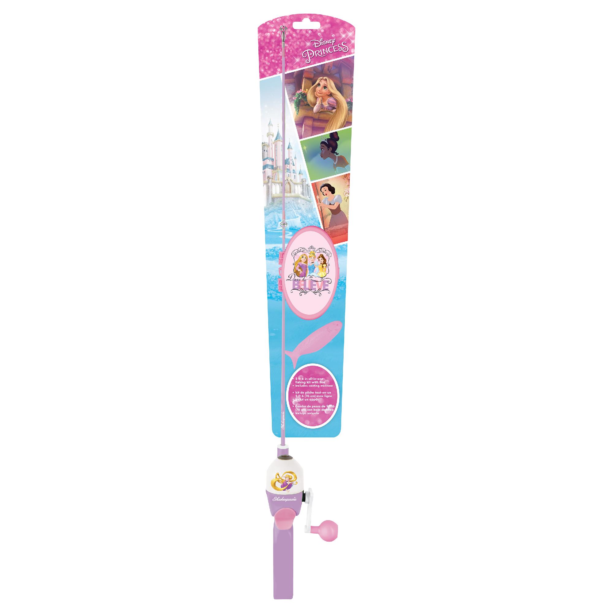 Youth Fishing Kits – Disney Princess with Tackle Box