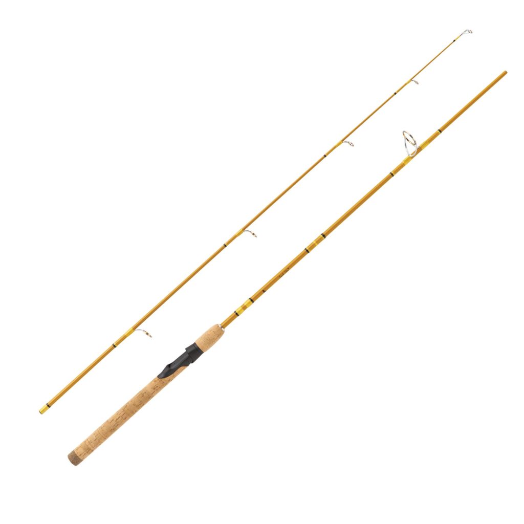 Crafted Glass Spinning Rod – 6’6″ Length, 2 Piece, Crafted Glass, Medium