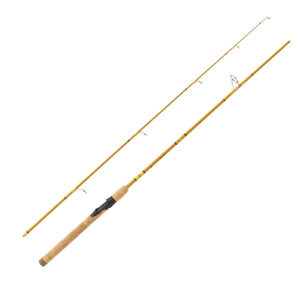 Crafted Glass Spinning Rod – 6’6″ Length, 2 Piece, Crafted Glass, Medium