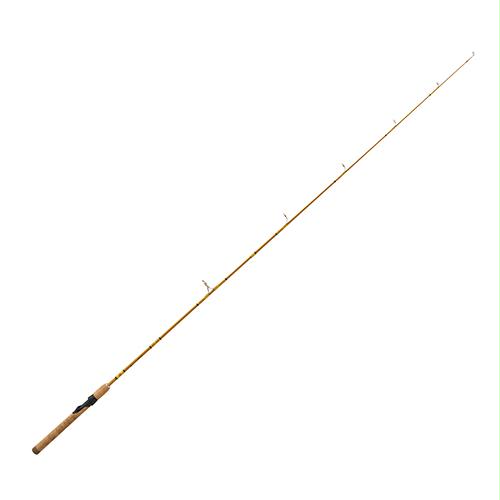 Crafted Glass Spinning Rod – 6′ Length, 2 Piece, Gold Glass, Medium