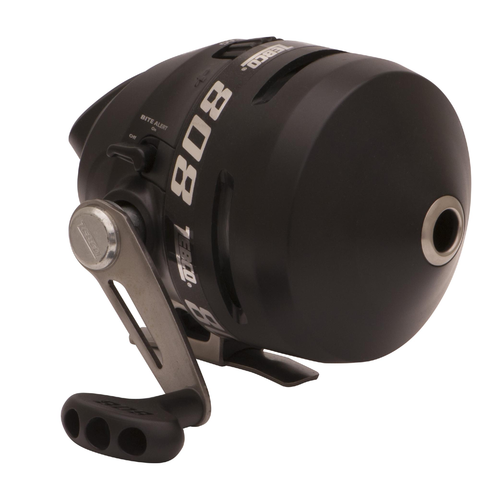 808 Bite Alert Spincast Reel – 2.6:1 Gear Ratio, 19″ Retrieve Rate ...