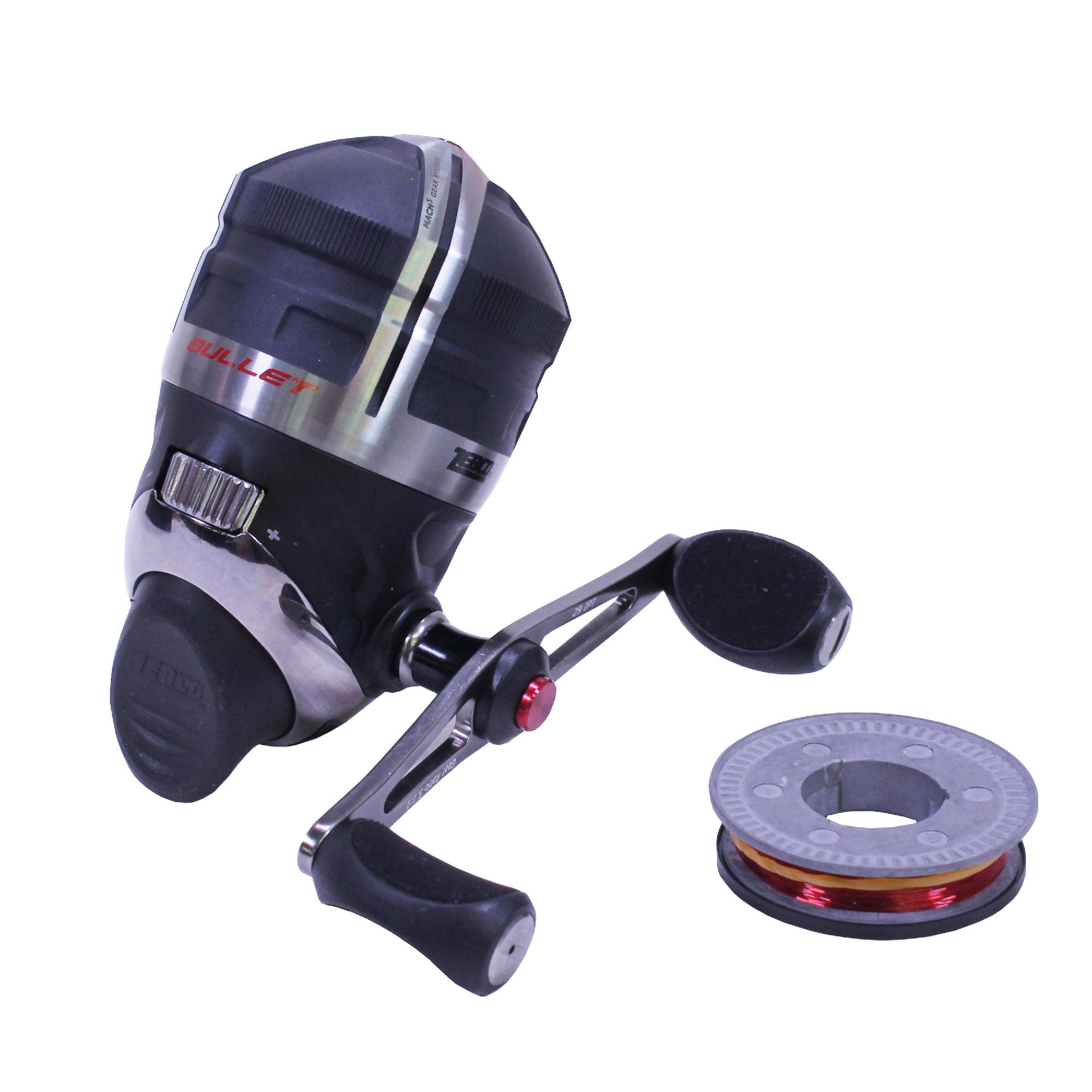 Bullet SpinCast Reel Spin Cast Reel, Size 10, Right-Left reel Handle