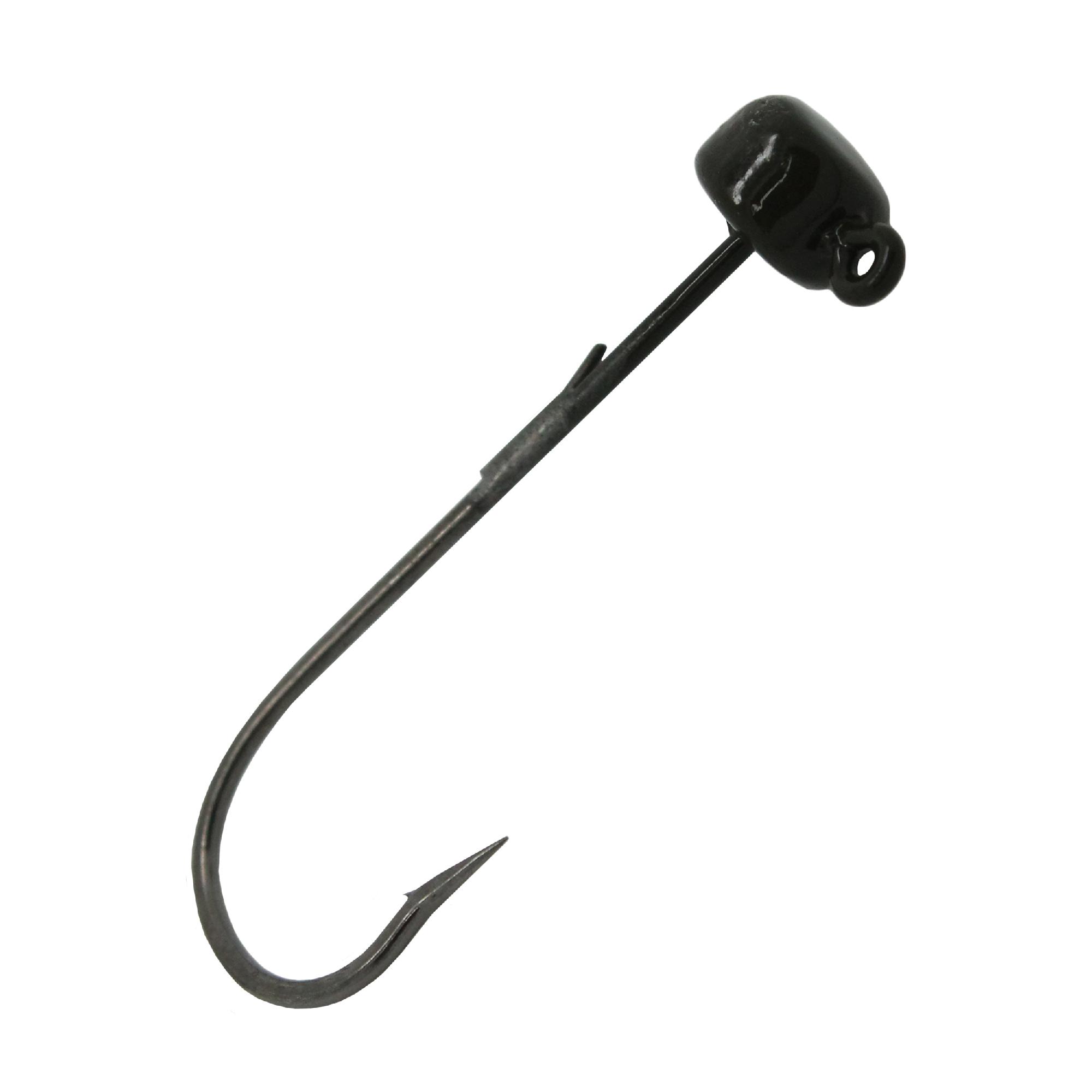 Power Finesse Shroomz Hooks – 1-10 oz Weight, 3-0 Hook, Green Pumpkin ...