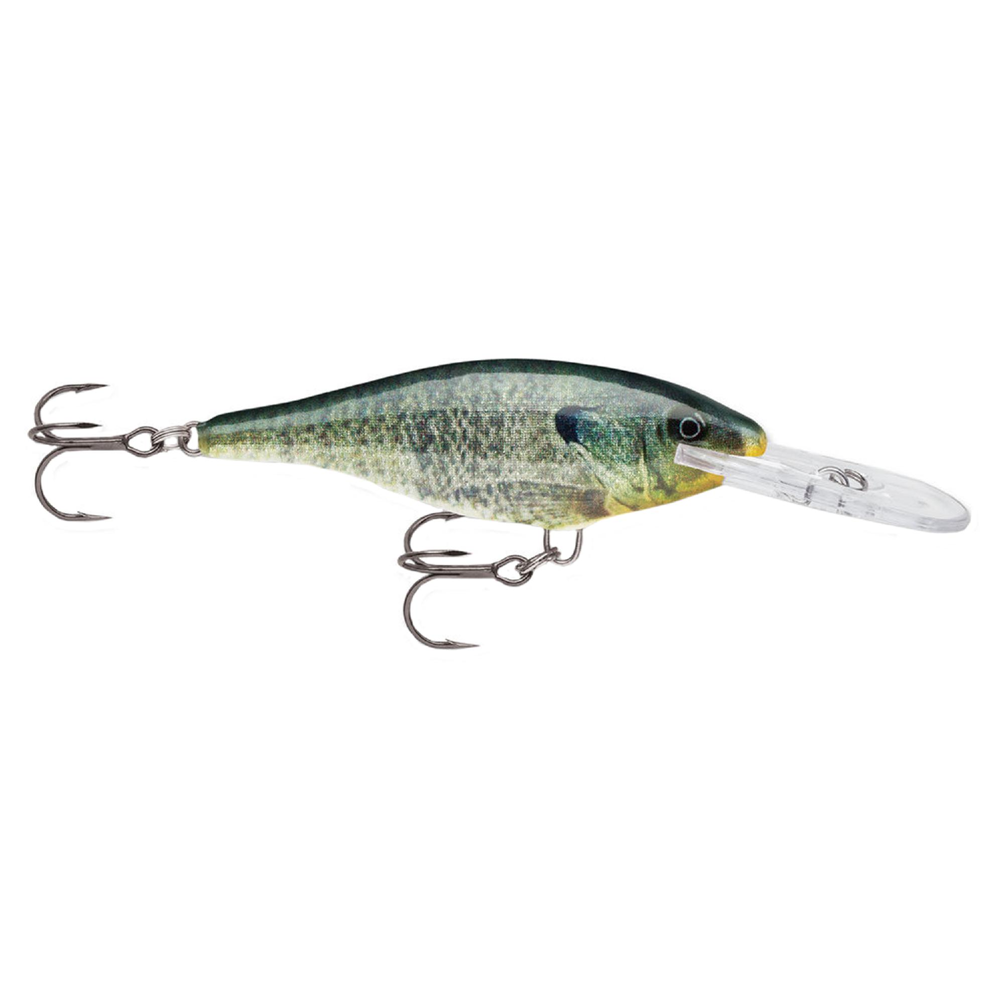 Shad Rap Lure – Freshwater, Size 07, 2 3-4″ Length, 5′-11′ Depth, Live ...