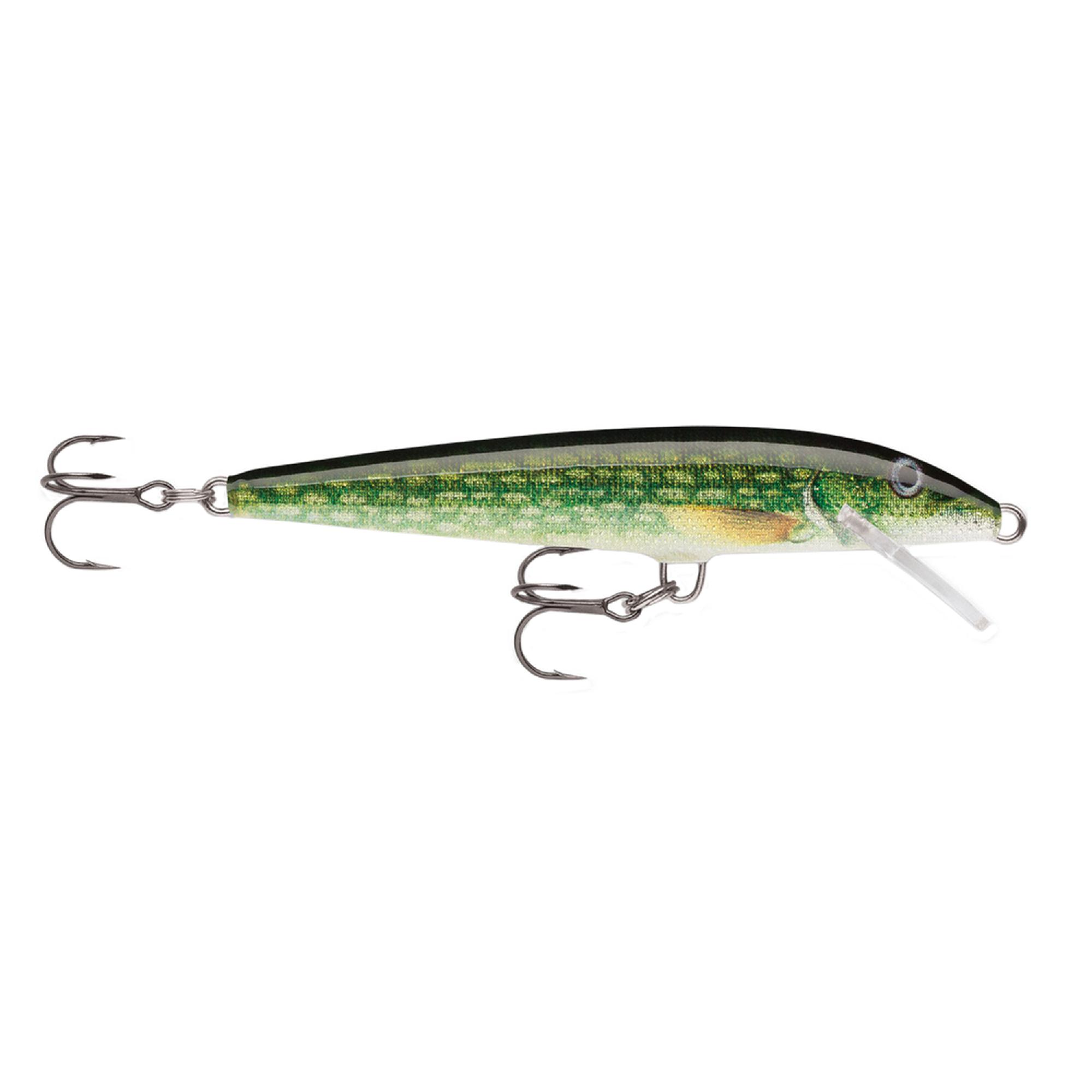 Original Floating Lure – Size 09, 3 1-2″ Length, 3′-5′ Depth, 2 Number ...