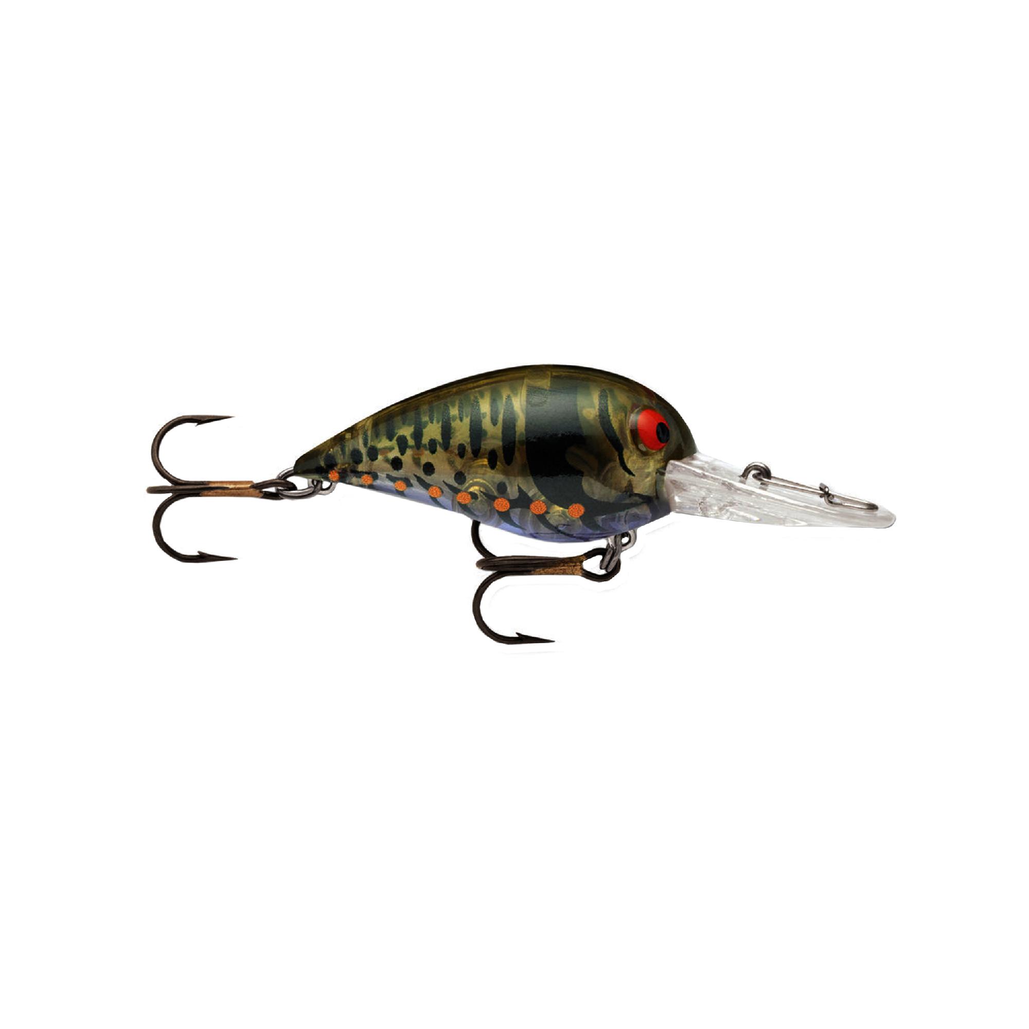 Original Wiggle Wart Lure – 2″ Length, 7′-14′ Depth, Number 4 Hook ...