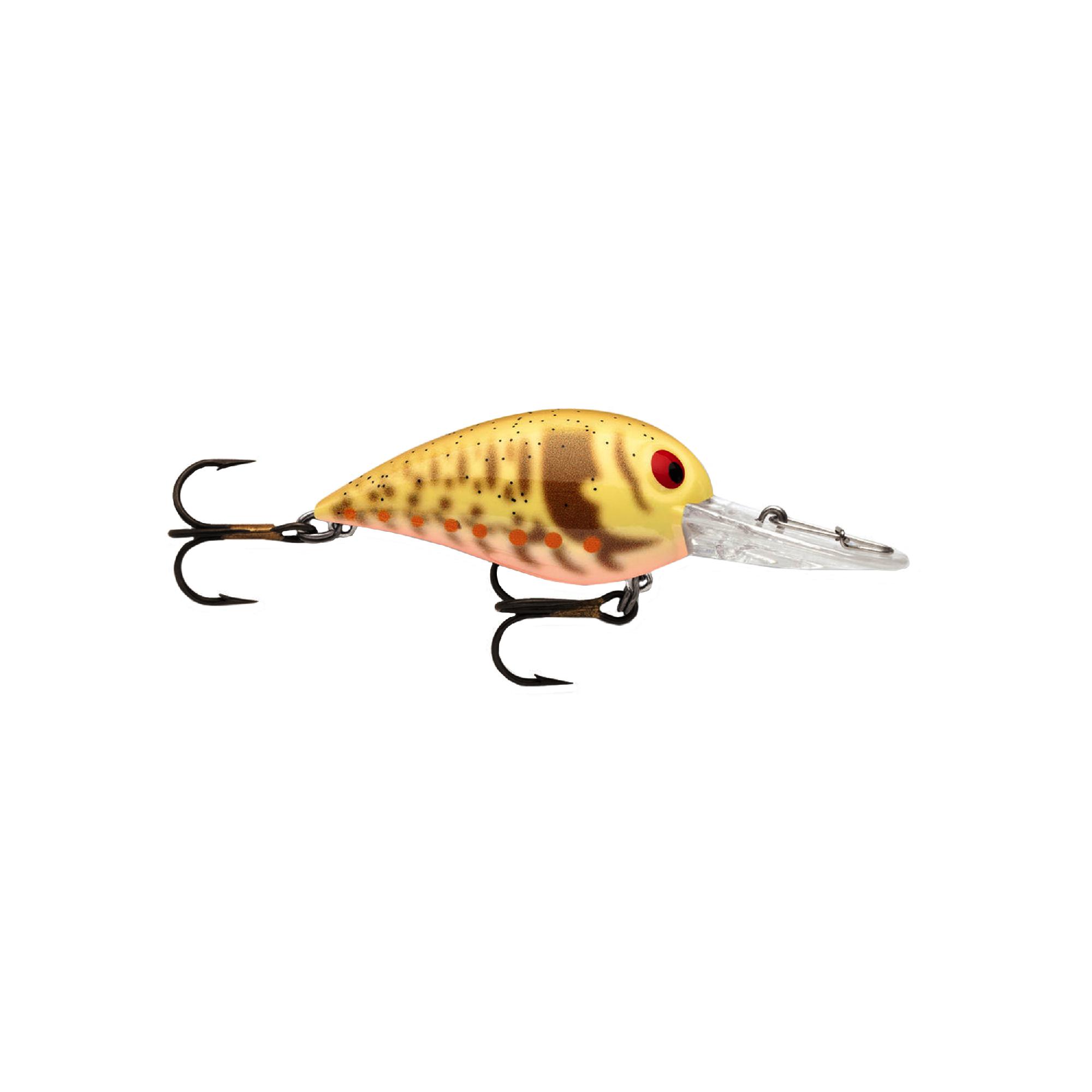 Original Wiggle Wart Lure – 2″ Length, 7′-14′ Depth, Number 4 Hook ...