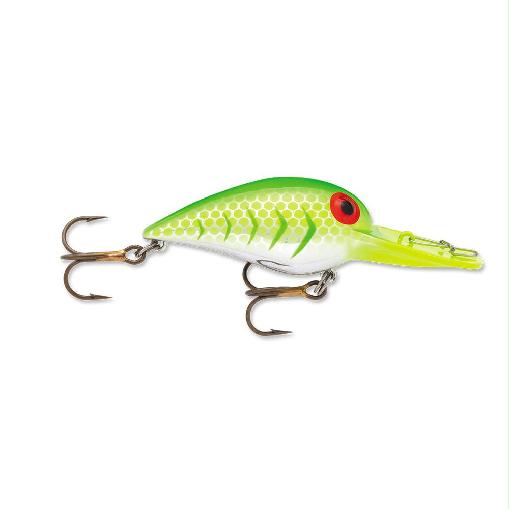 Original Wiggle Wart Lure – 2″ Length, 7′-14′ Depth, Number 4 Hook ...