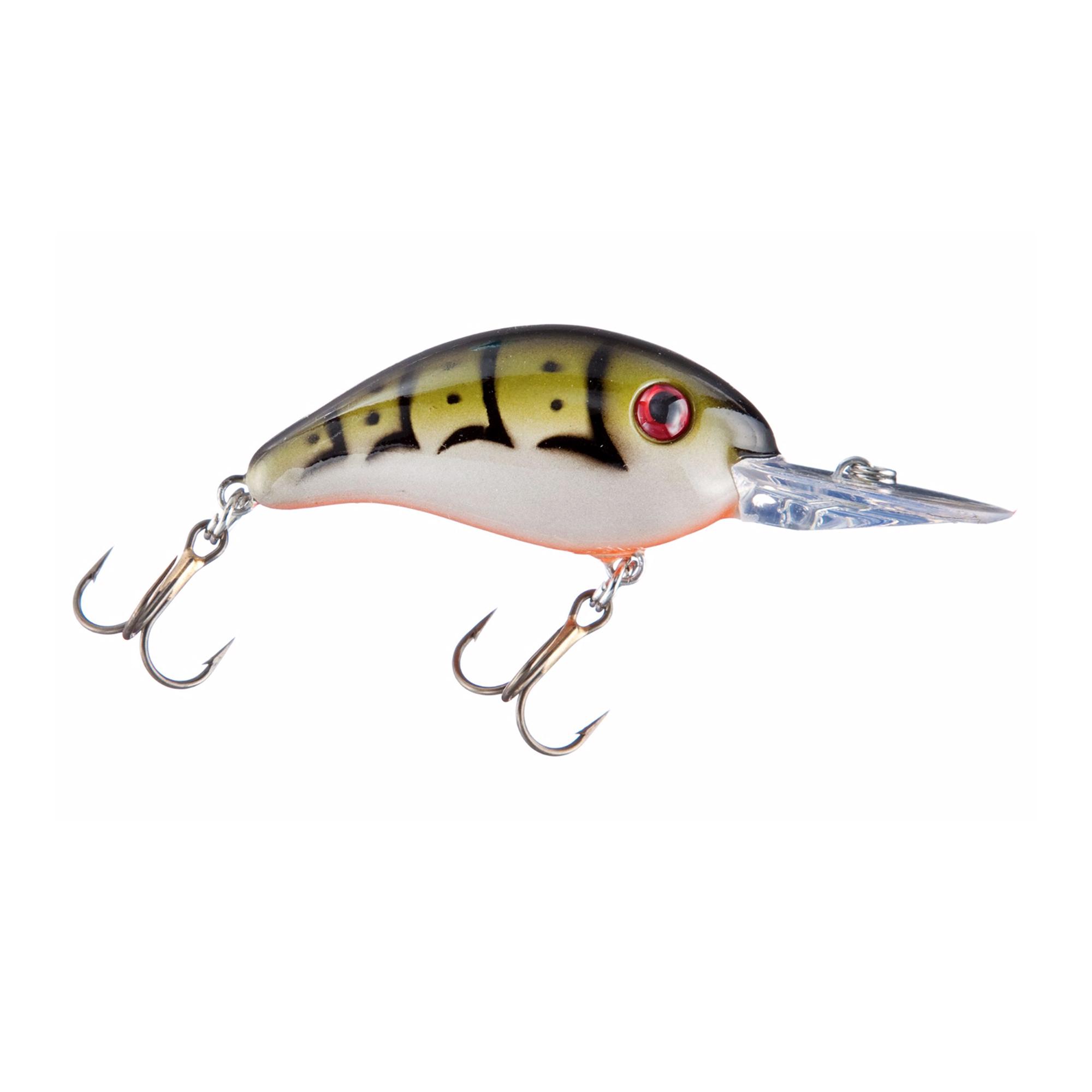 Series 3 Crankbait Hard Lure – 3-8 oz, 8′ Depth, Green Crawfish, Per 1