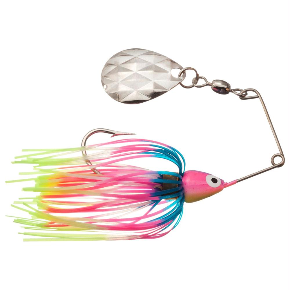 Mini-King Spinnerbaits – Freshwater, 1-2 oz, Pearl Pink Chartreuse ...
