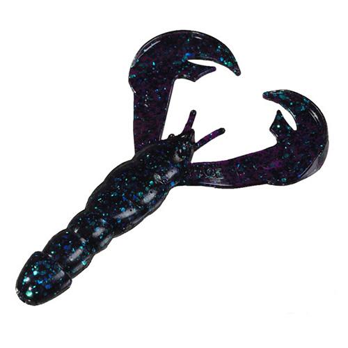 Rage Tail Craw Soft Lure – 4″ Body Length, June Bug, Per 7
