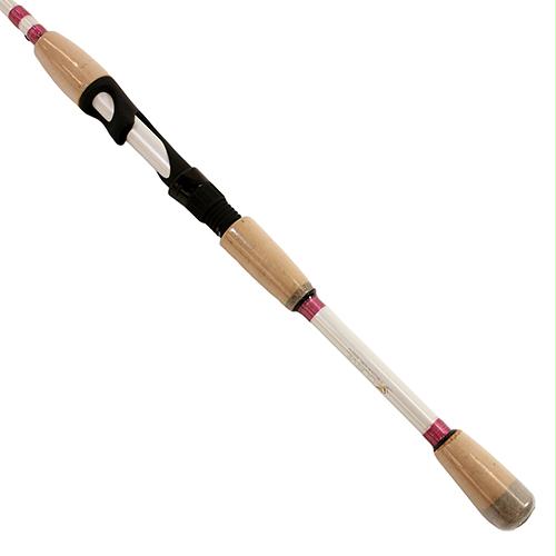 W&M Flats Saltwater Spinning Rod – 7’6″ Length, 1pc Pink, 8-17 lb Line ...