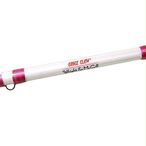 W&M Flats Saltwater Spinning Rod – 7’6″ Length, 1pc Pink, 8-17 lb Line ...