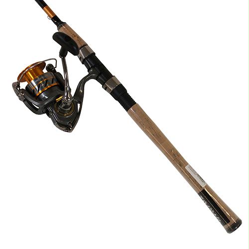 Crossfire Spinning Combo – 25 Reel Size, 4 Bearings, 6’6″ Length, 2 ...