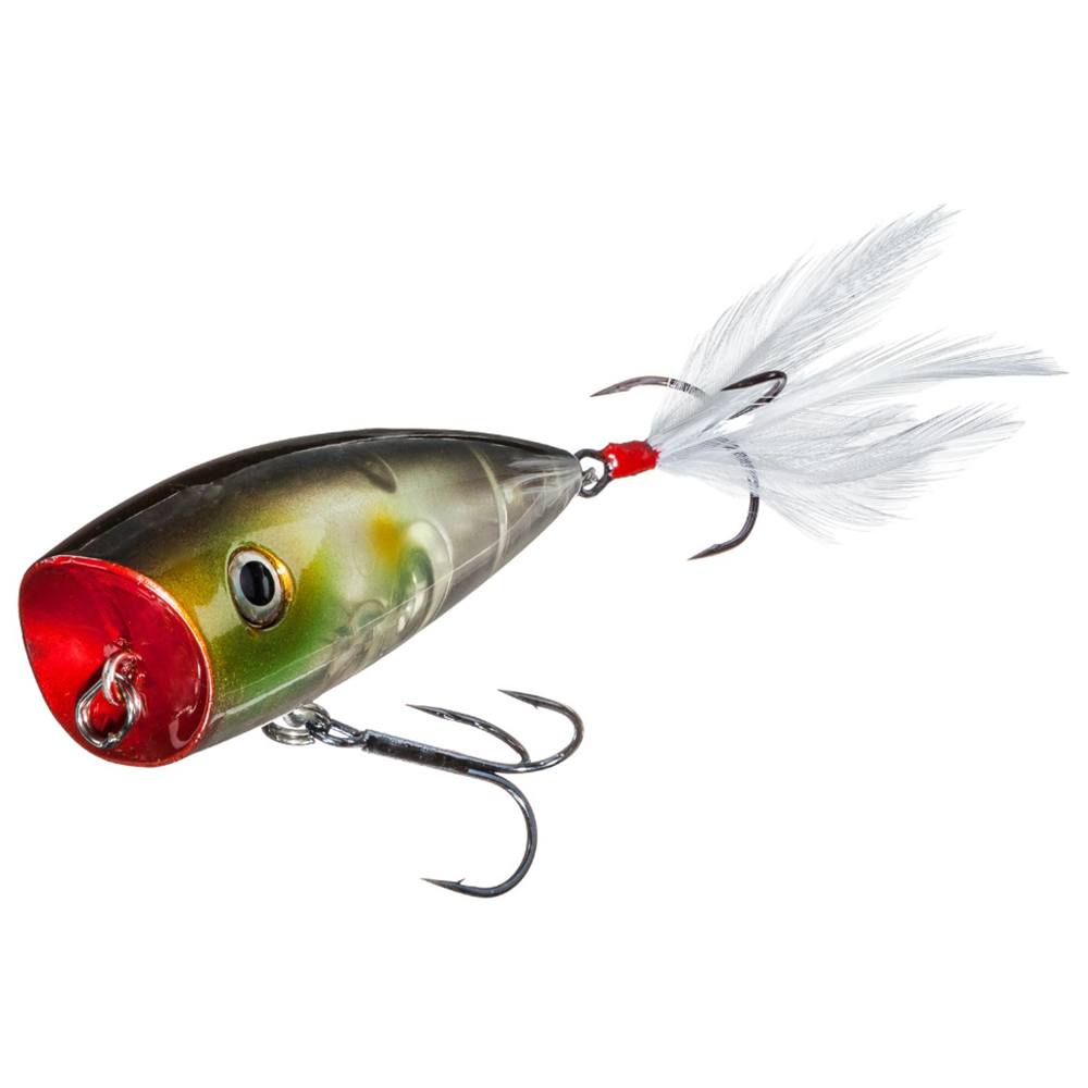 KVD Splash Topwater Lure – 2 7-8″ Length, 1-2 oz, #4 Hook, Clearwater ...